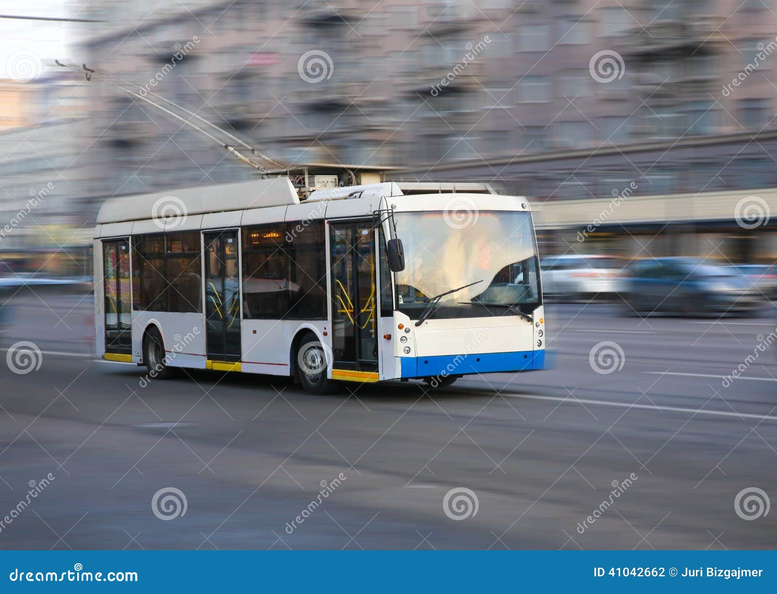 Trolleybus Stock Image | CartoonDealer.com #57723577