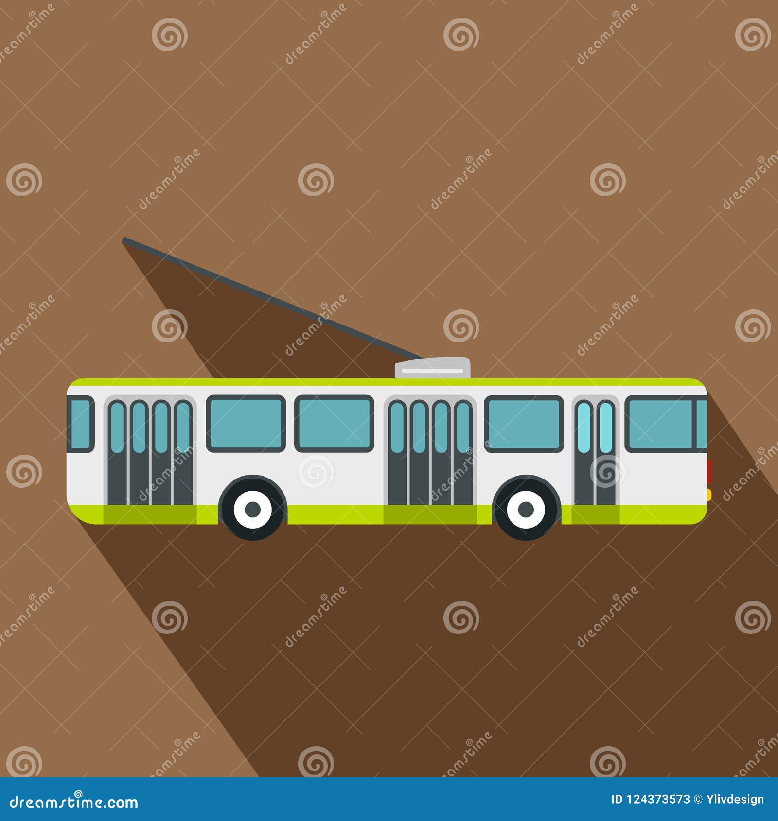 Trolleybus Icon, Flat Style Stock Illustration - Illustration of sketch ... Trolleybus Icon, Flat Style Stock Illustration - Illustration of sketch ...