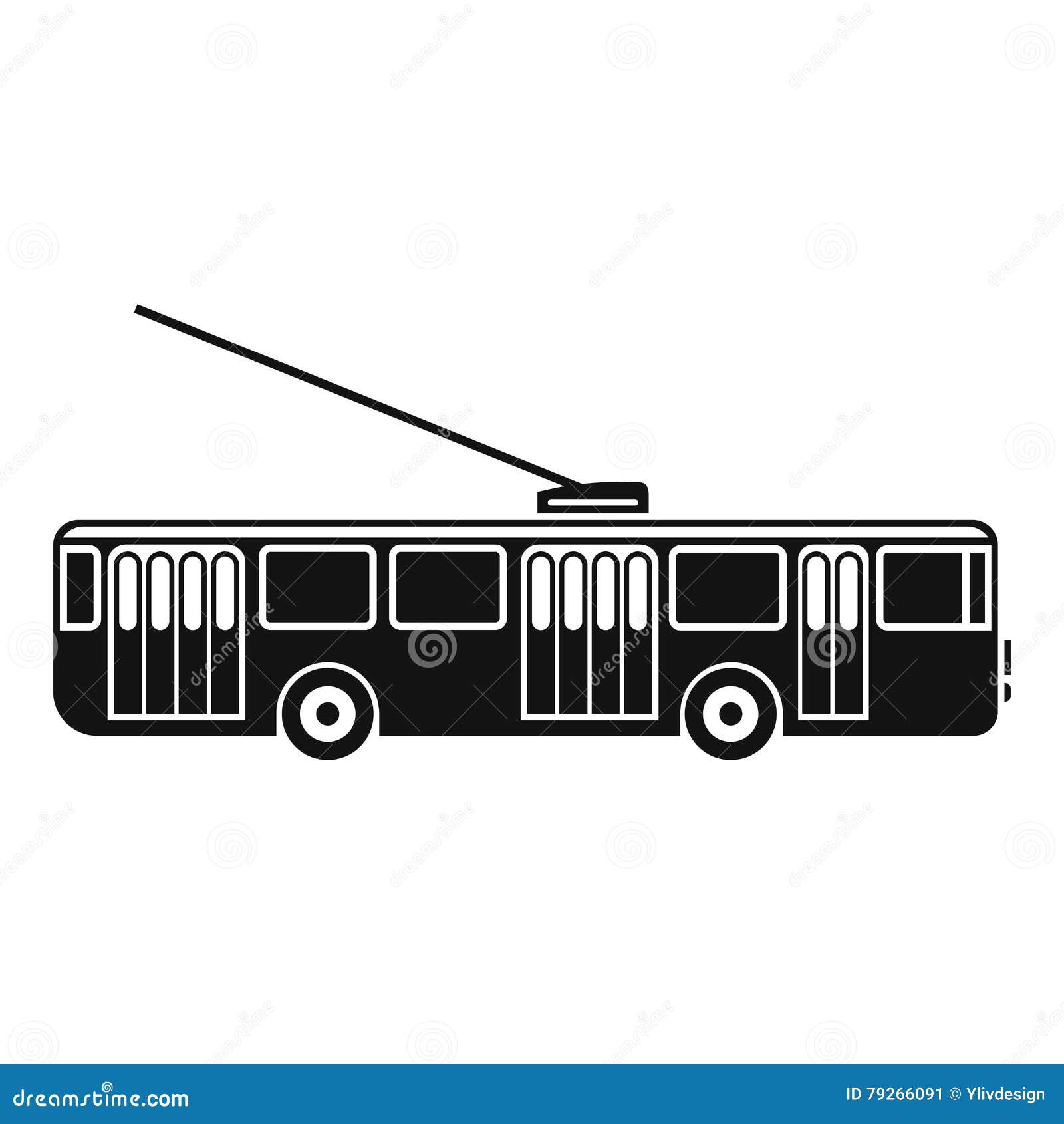 Trolleybus Icon, Simple Style Stock Vector - Illustration of tourism ... Trolleybus Icon, Simple Style Stock Vector - Illustration of tourism ...