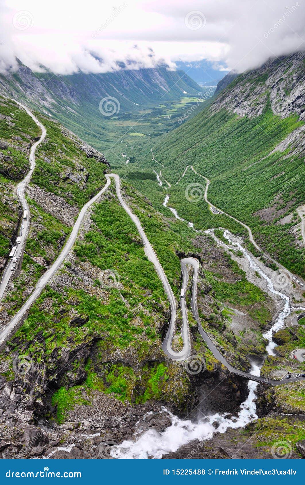 Trollstigen stock photo. Image of norway, mountains, roads - 15225488