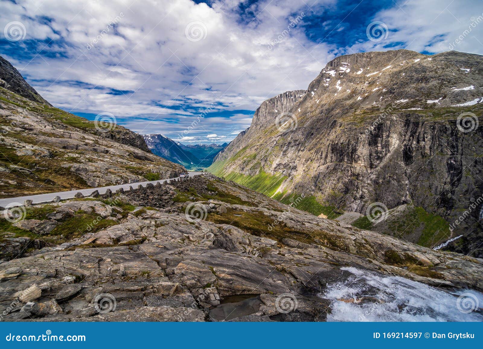TROLLSTIGEN, NORWAY - June, 2019: Trollstigen Viewing or Viewpoint ...
