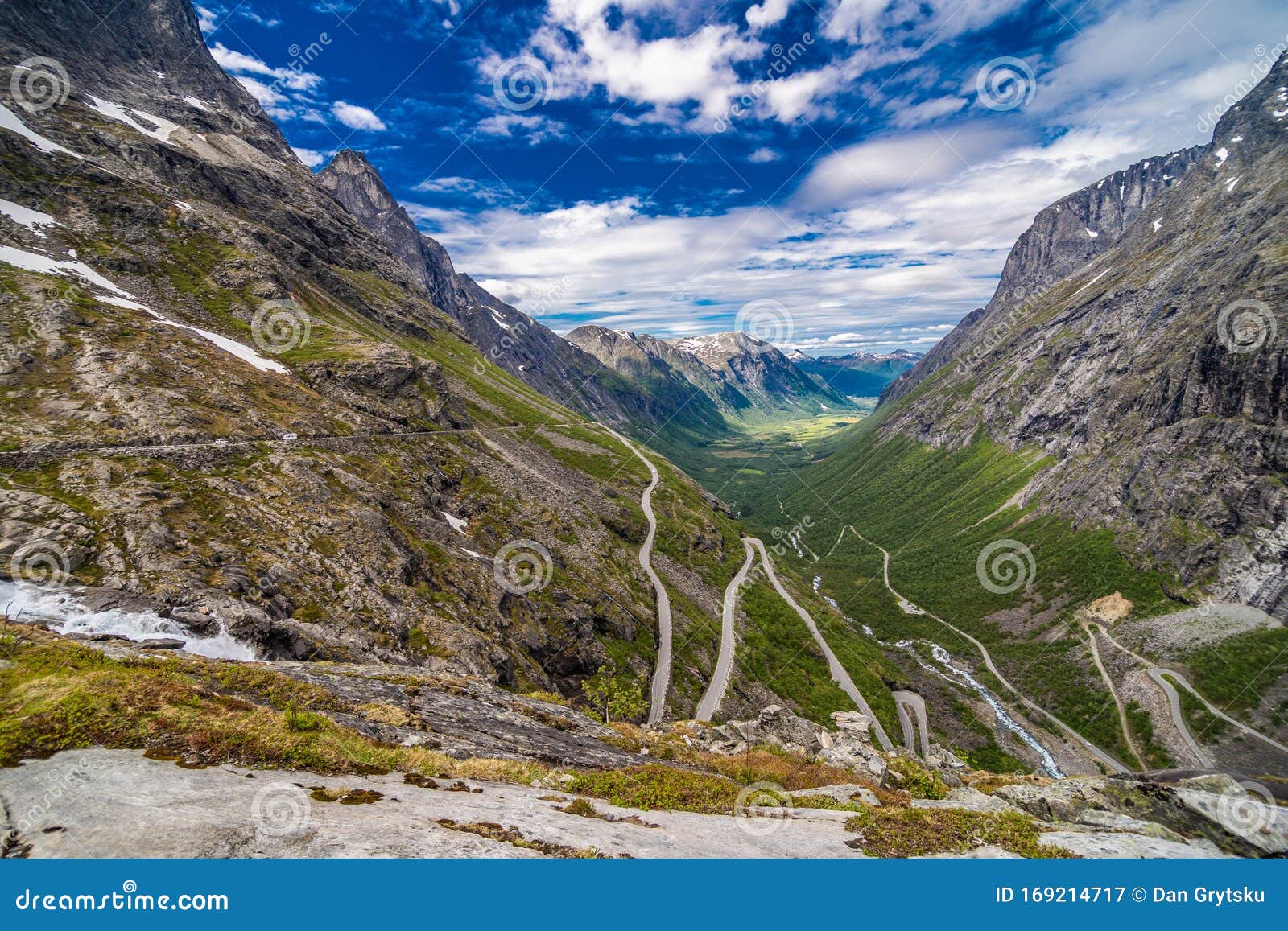 TROLLSTIGEN, NORWAY - June, 2019: Trollstigen Viewing or Viewpoint ...