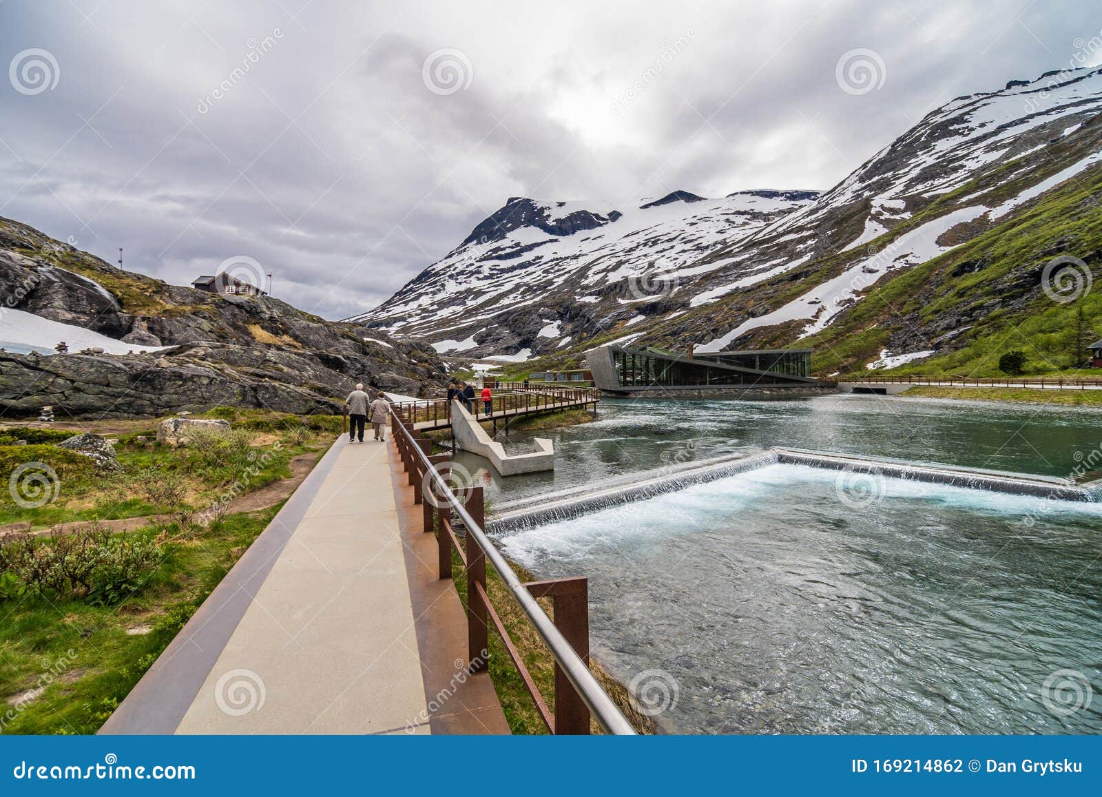 TROLLSTIGEN, NORWAY - June, 2019: Trollstigen Viewing or Viewpoint ...
