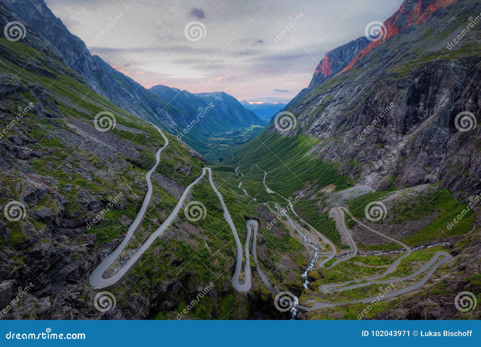 Trollstigen Norway stock image. Image of autumn, route - 102043971
