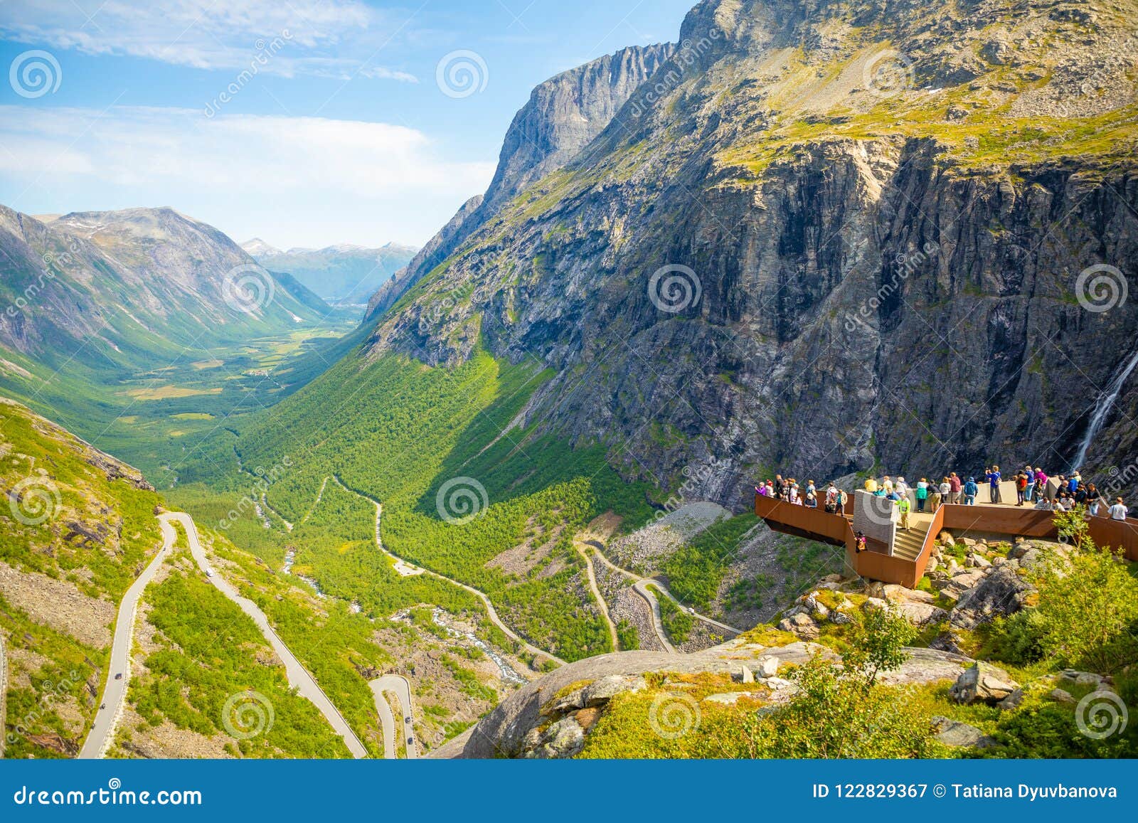 TROLLSTIGEN, NORWAY - June, 2019: Trollstigen Viewing Or Viewpoint ...