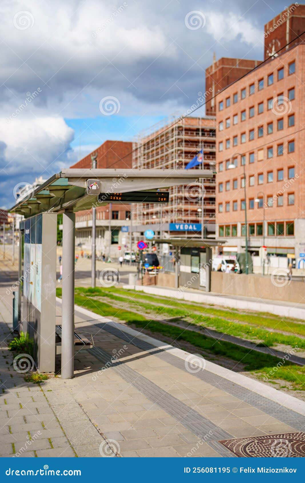 Trolly station Oslo Norway editorial image. Image of train - 256081195