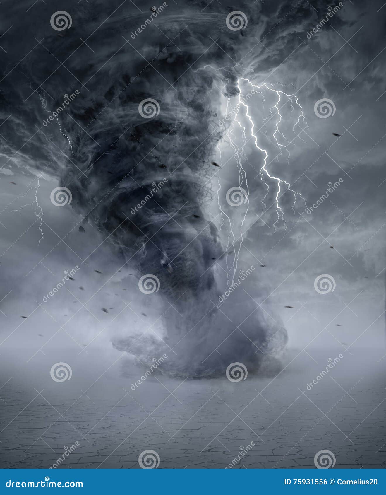 Tromb arkivfoto. Bild av dunkelt, explosion, element - 75931556