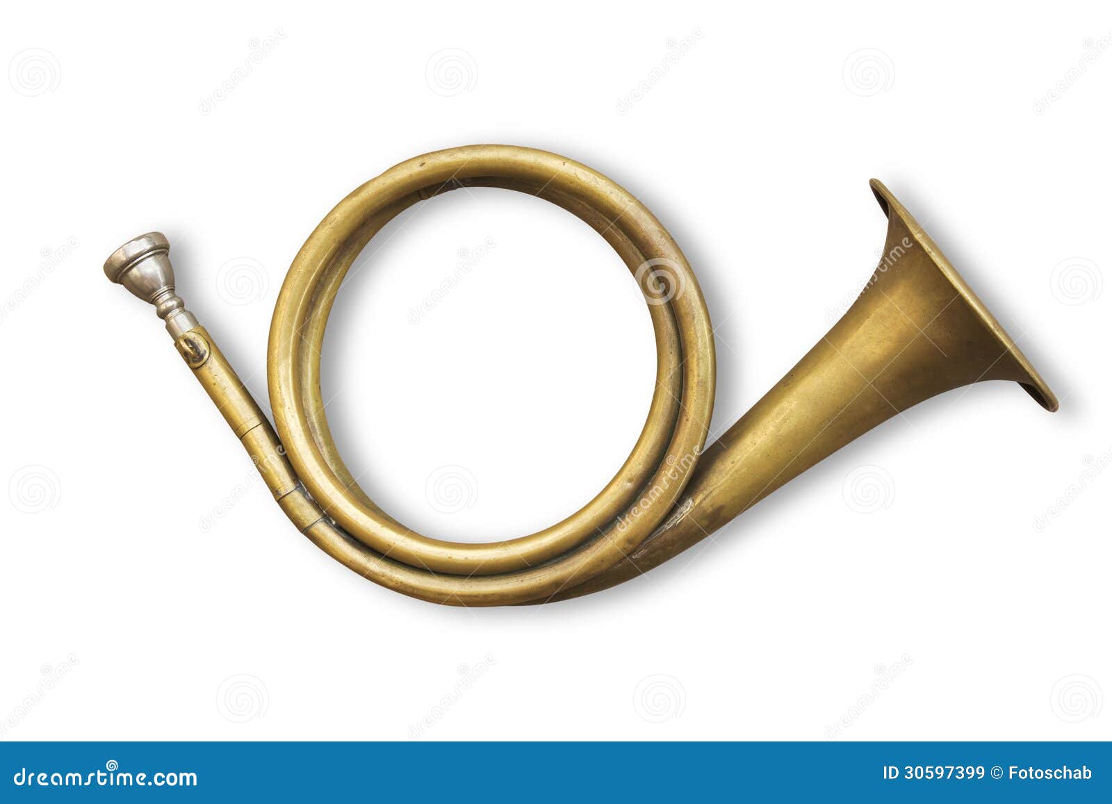 Tromba immagine stock. Immagine di strumento, rotondo - 30597399