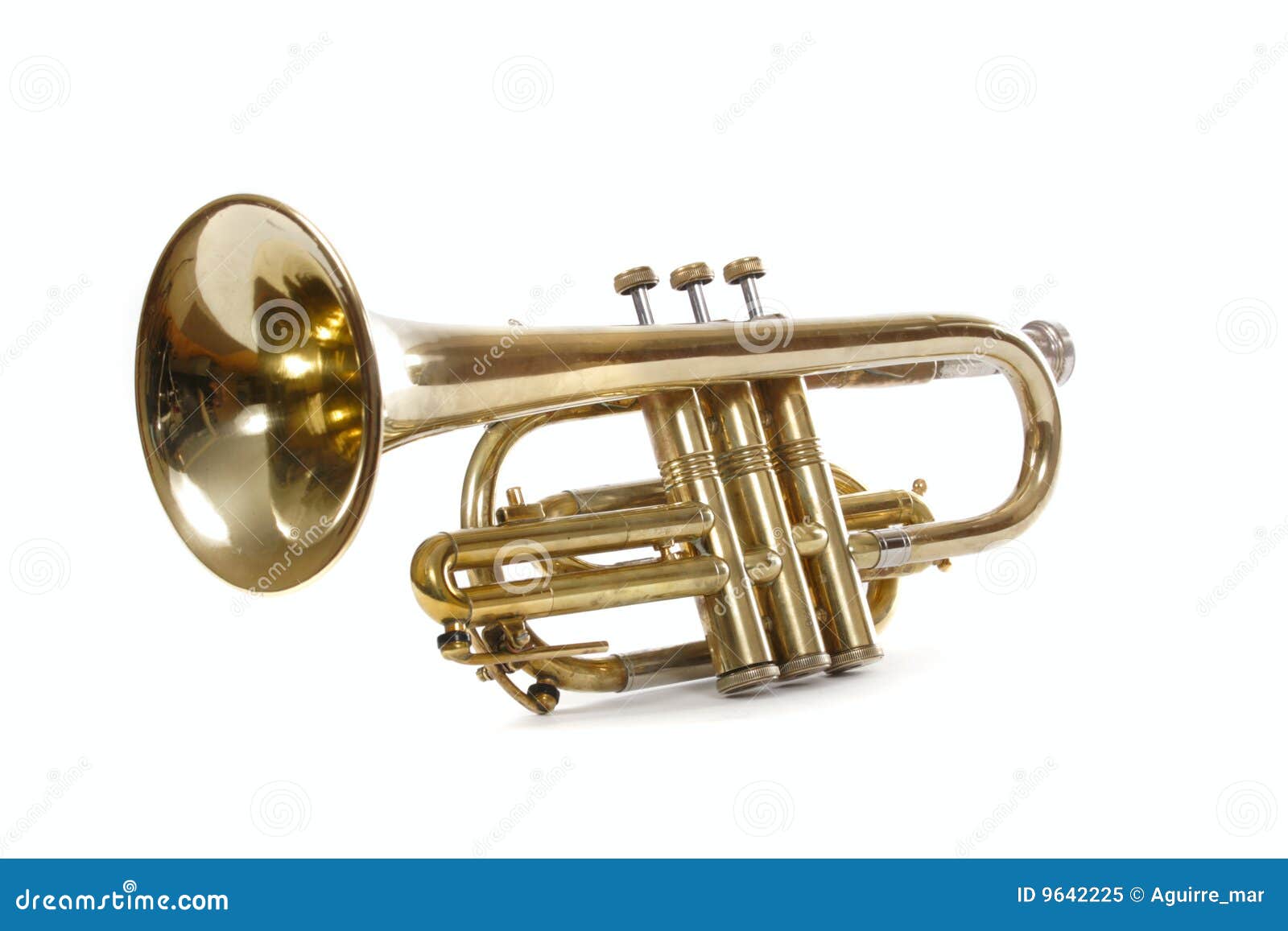 Tromba immagine stock. Immagine di scoppio, ottone, suono - 9642225