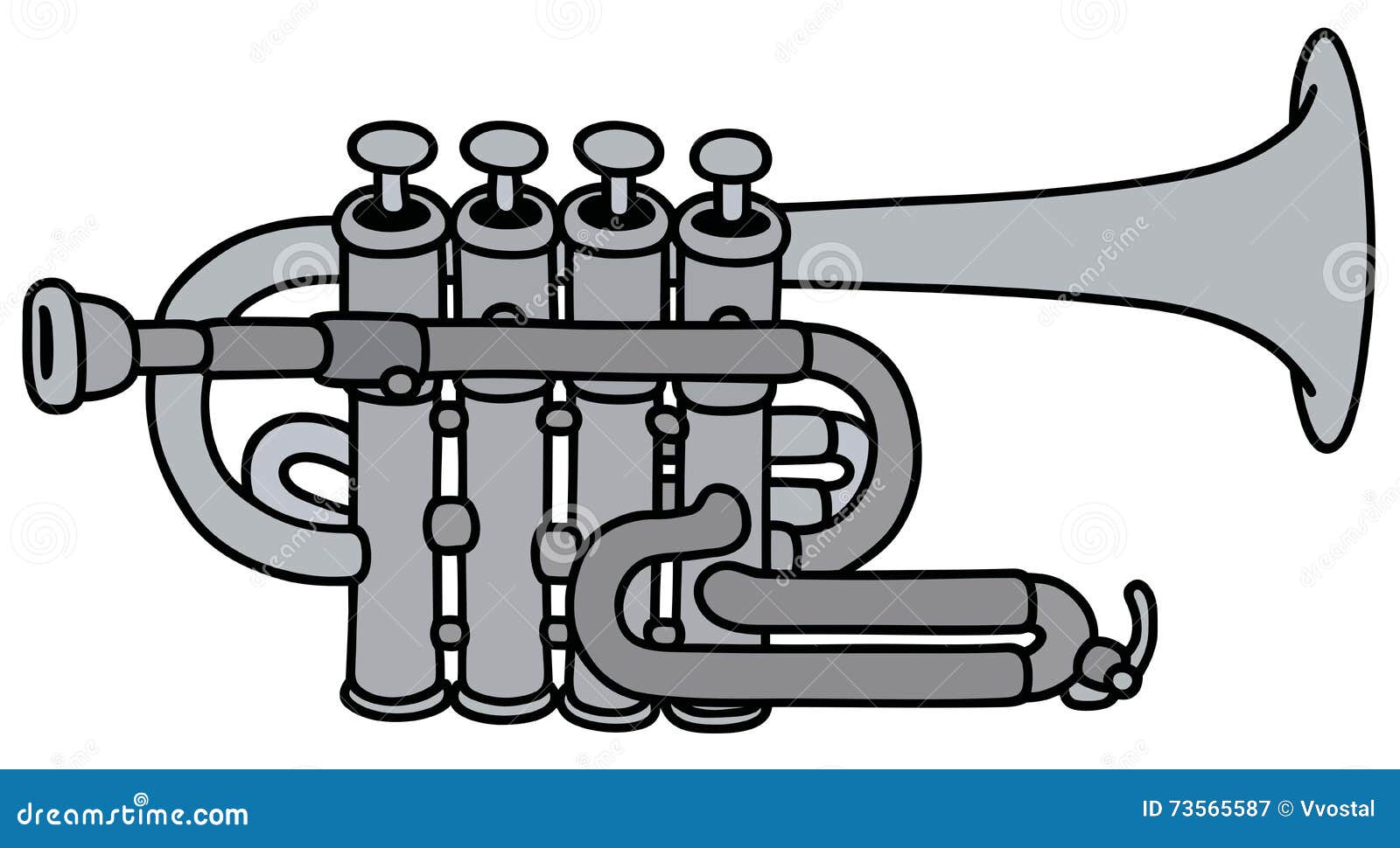 Trombeta Clássica Do Concerto Ilustração do Vetor - Ilustração de jazz ...
