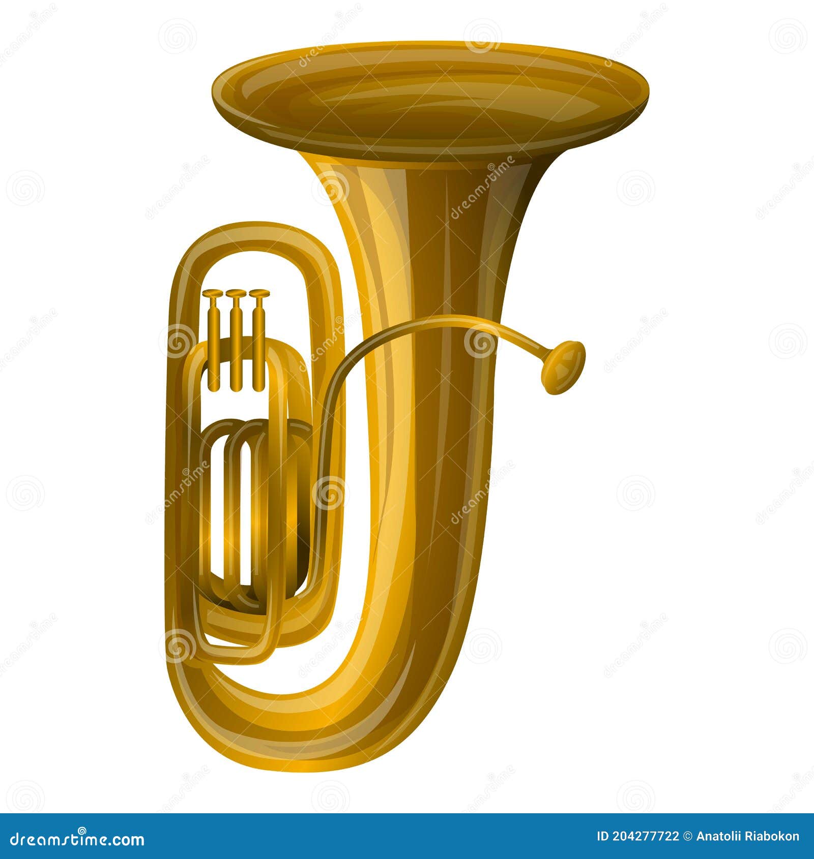 Cartoon Trombone