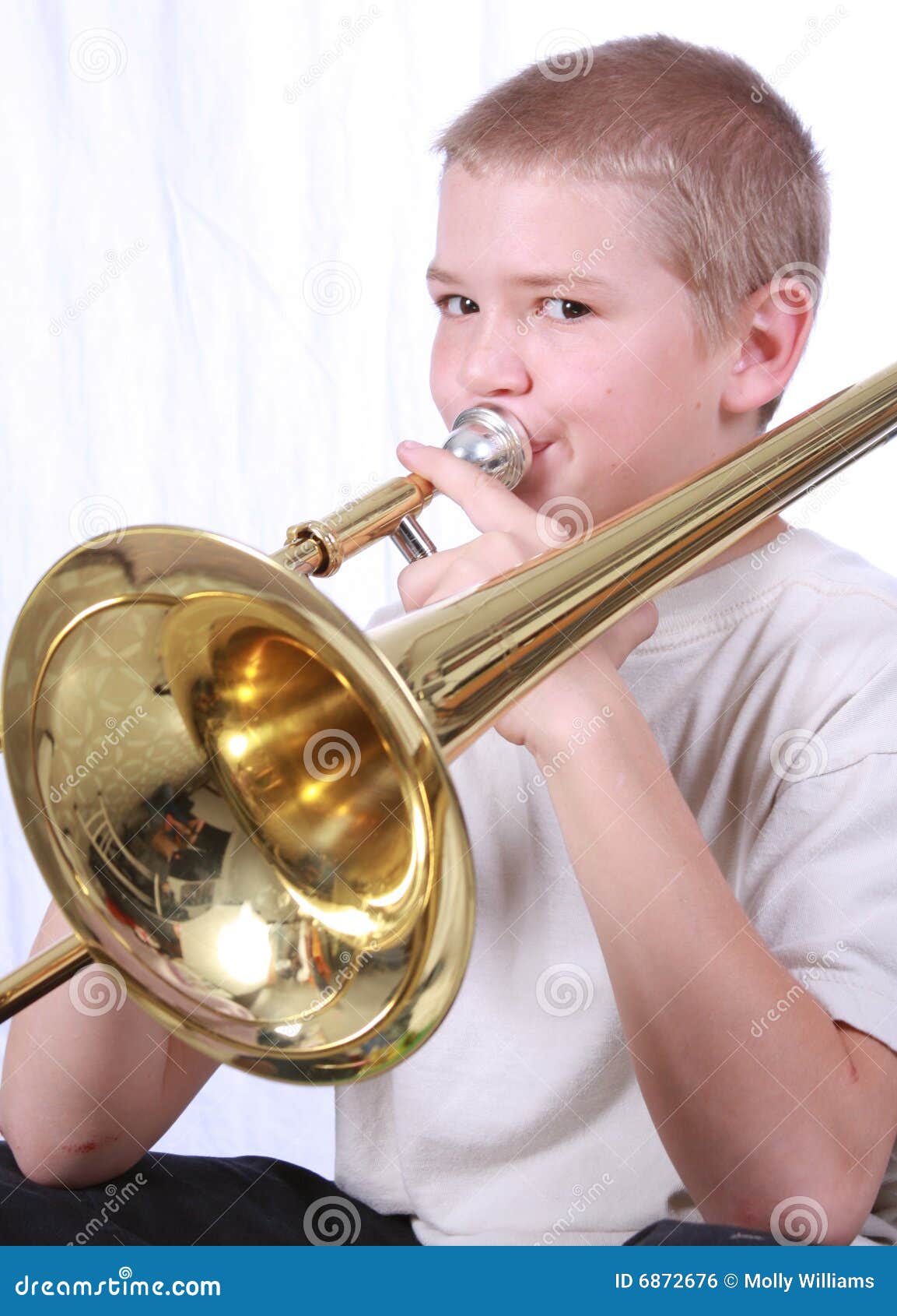 Trombone Player 2 Picture. Image: 6872676