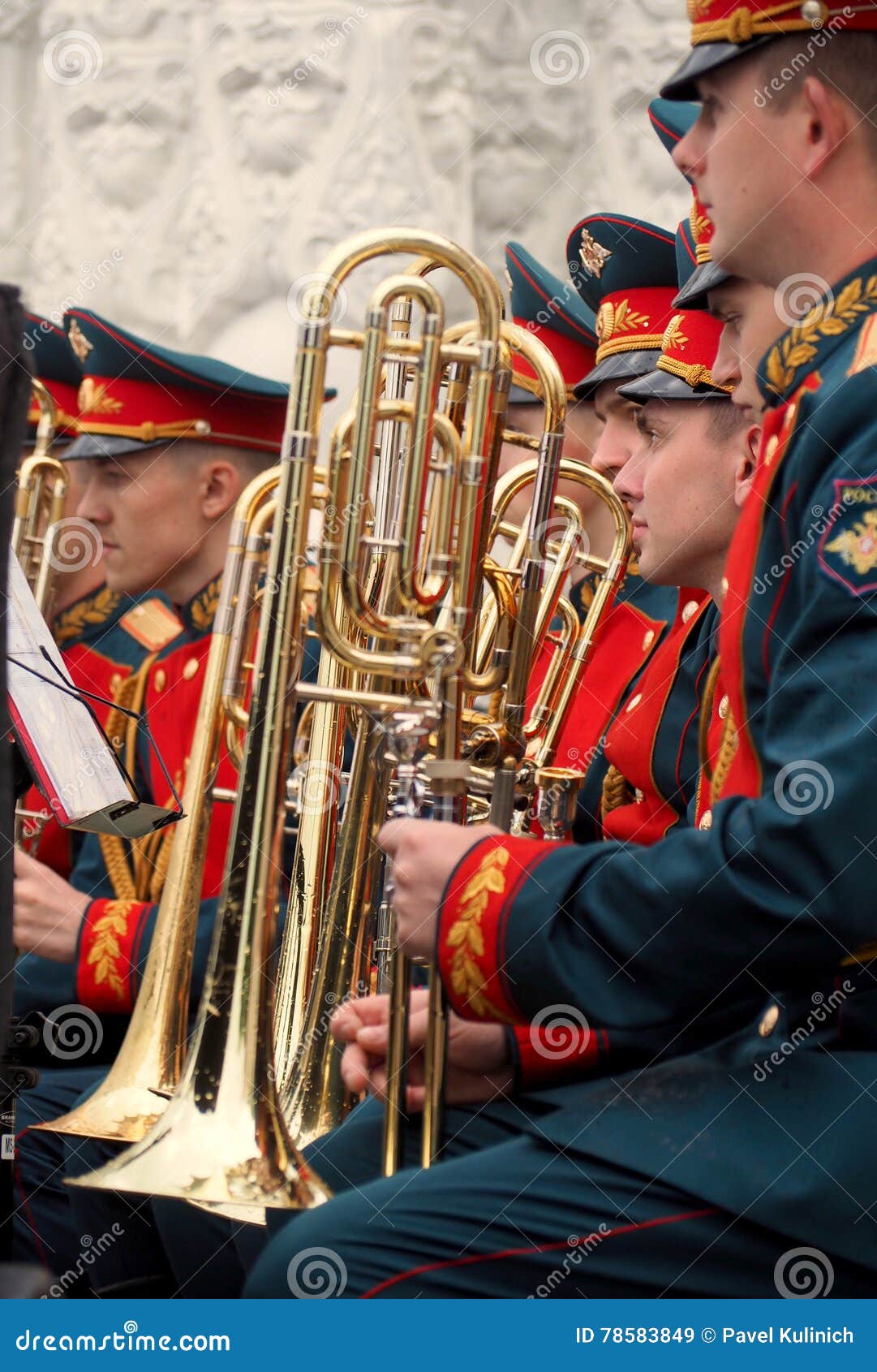 Trombonists immagine stock editoriale. Immagine di ottone - 78583849