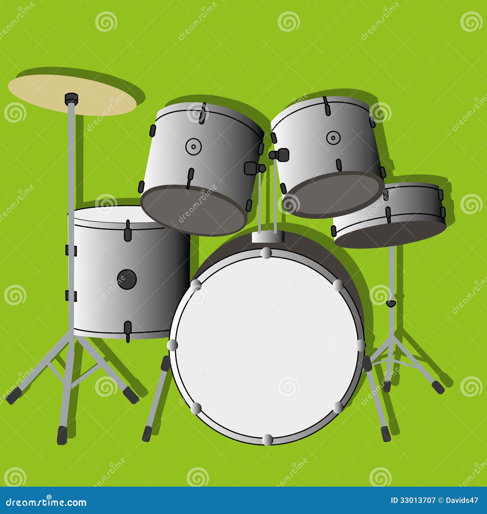 Trommels vector illustratie. Illustration of grafisch - 33013707