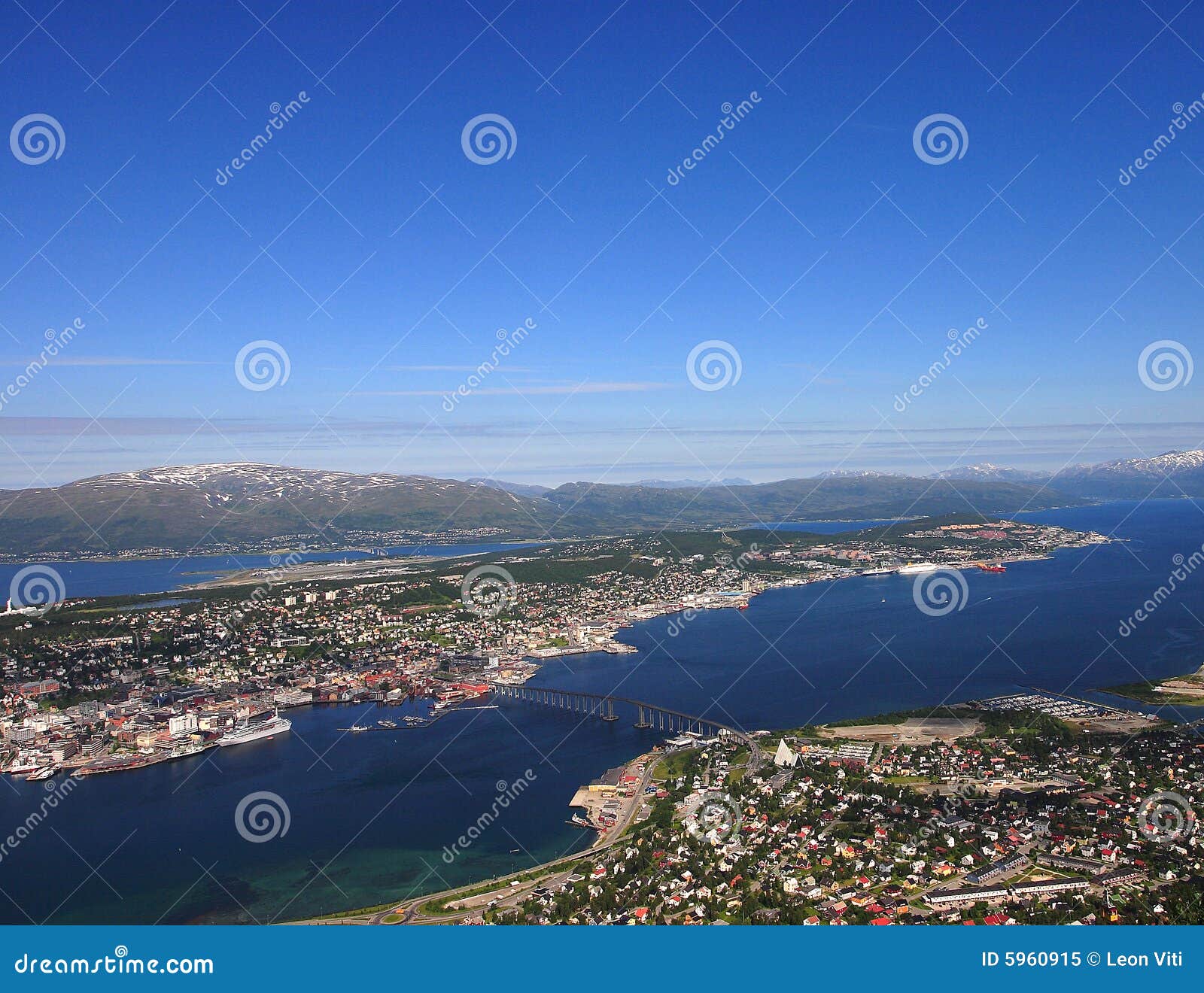 Tromso stock image. Image of northern, boats, landmark - 5960915