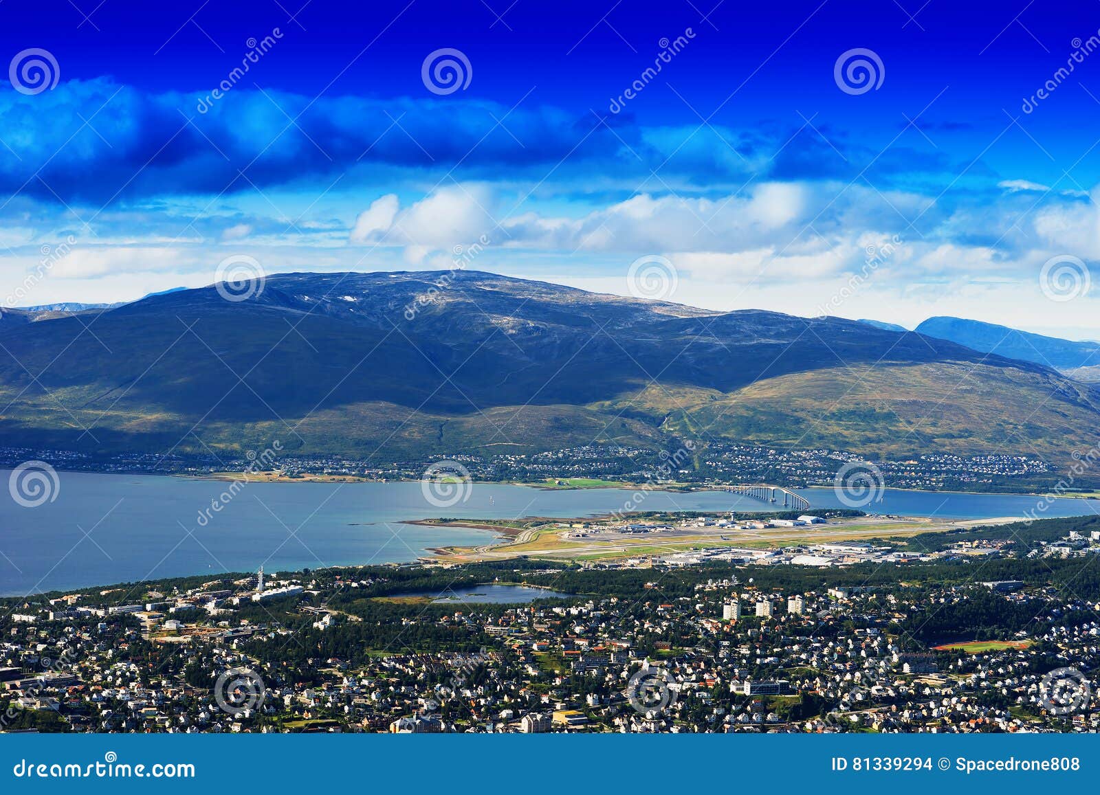 Tromso Landscape View Background Stock Photo - Image of object, tromso ...