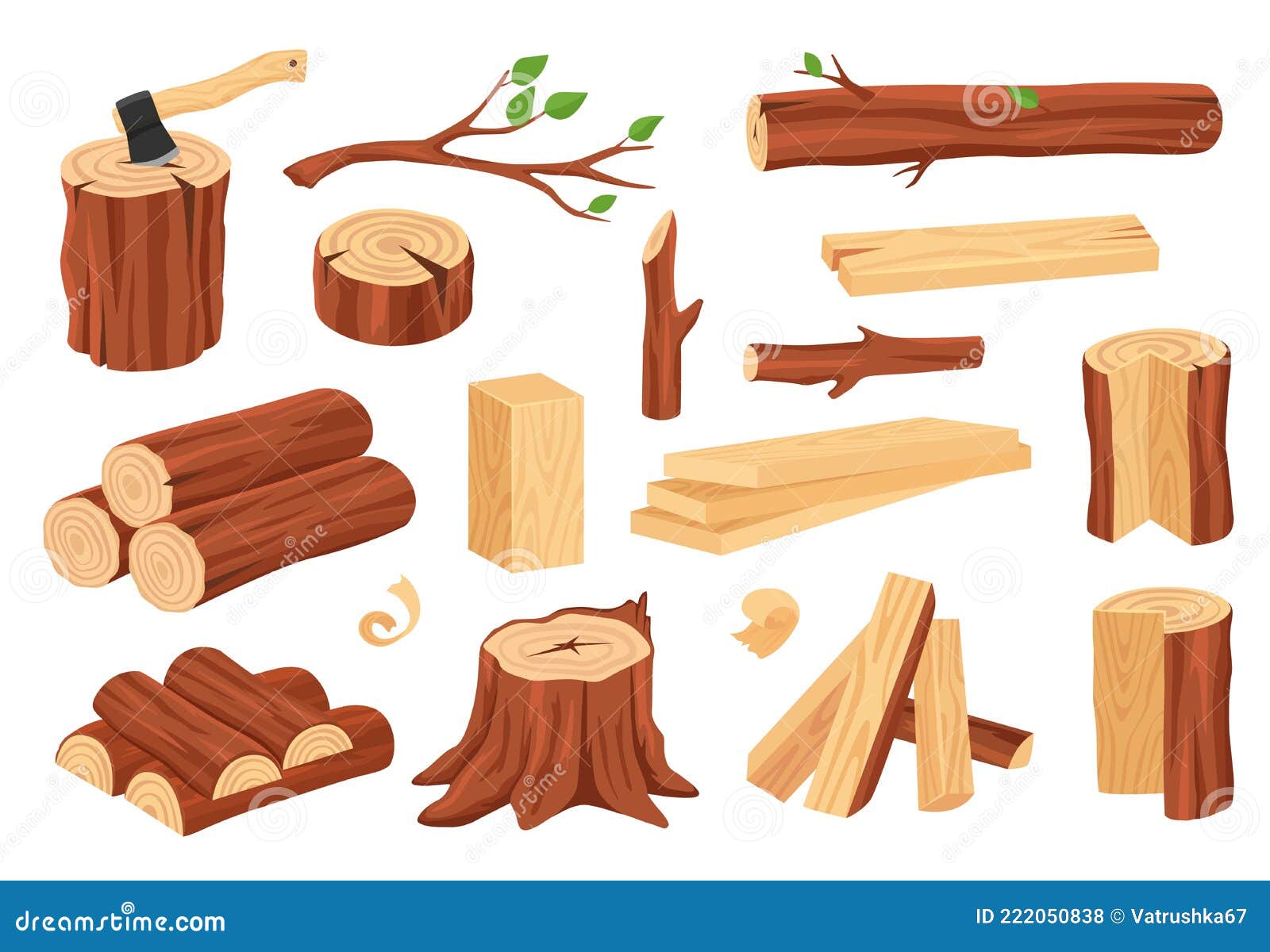 Tronco De Madera De Dibujos Animados Y Tronco. Madera Material Madera ... Tronco De Madera De Dibujos Animados Y Tronco. Madera Material Madera ...