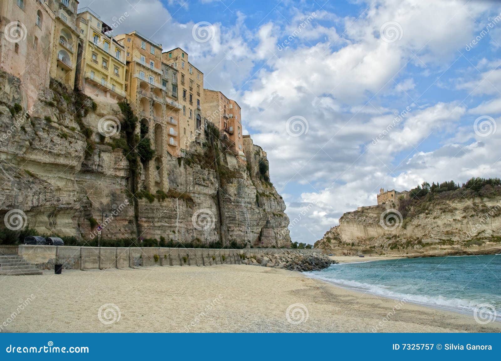 Tropea, Calabria, Italy stock image. Image of water, italian - 7325757