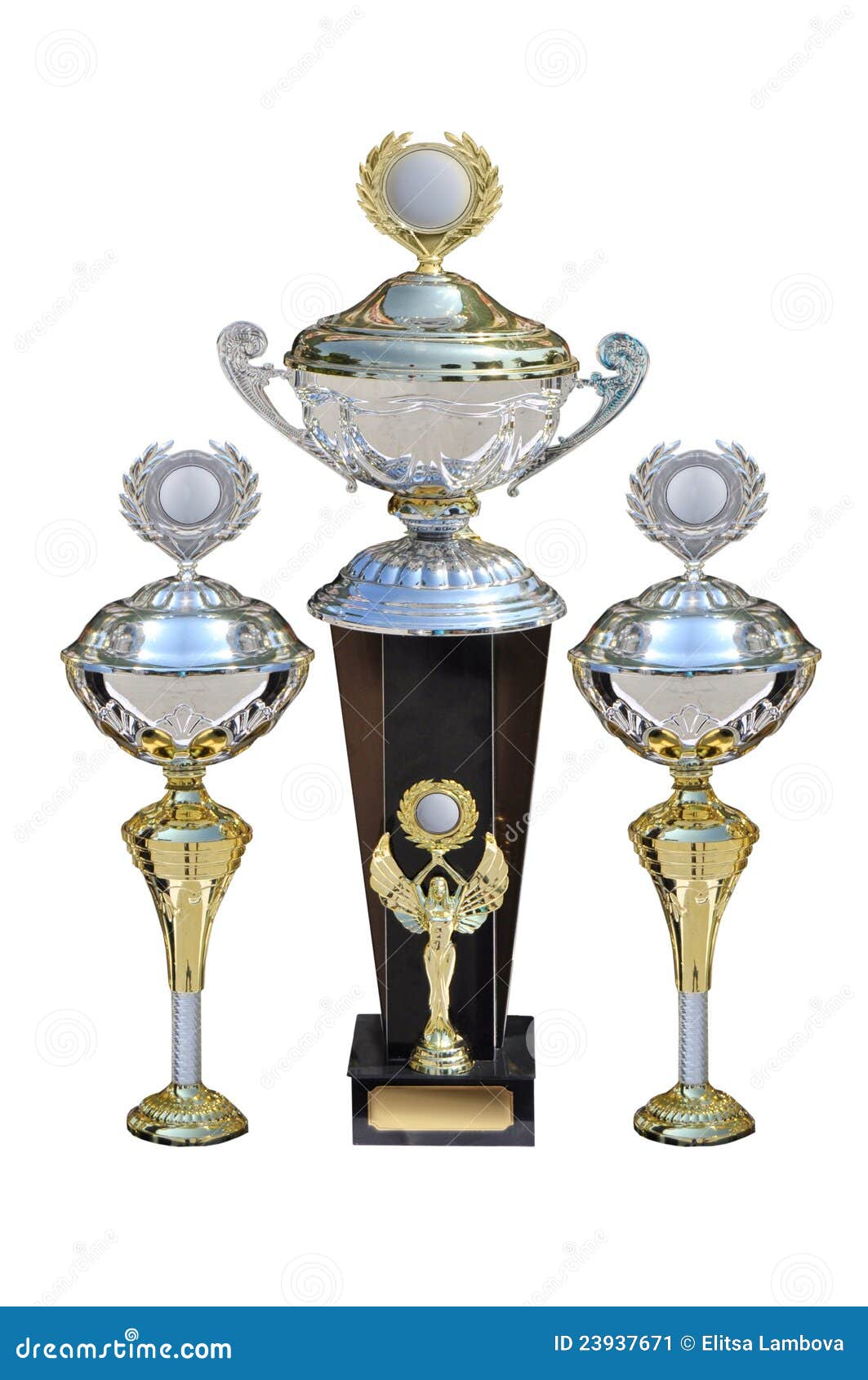 Trophies stock image. Image of cups, race, prize, award - 23937671
