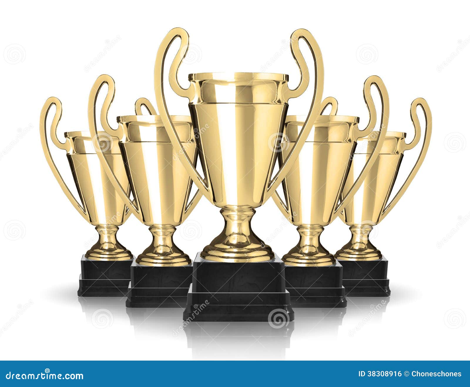 Trophies stock illustration. Illustration of isolated - 38308916
