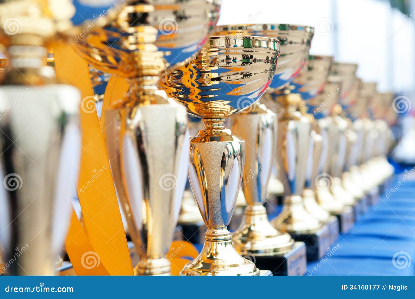 Trophies stock image. Image of championship, gold, award - 34160177