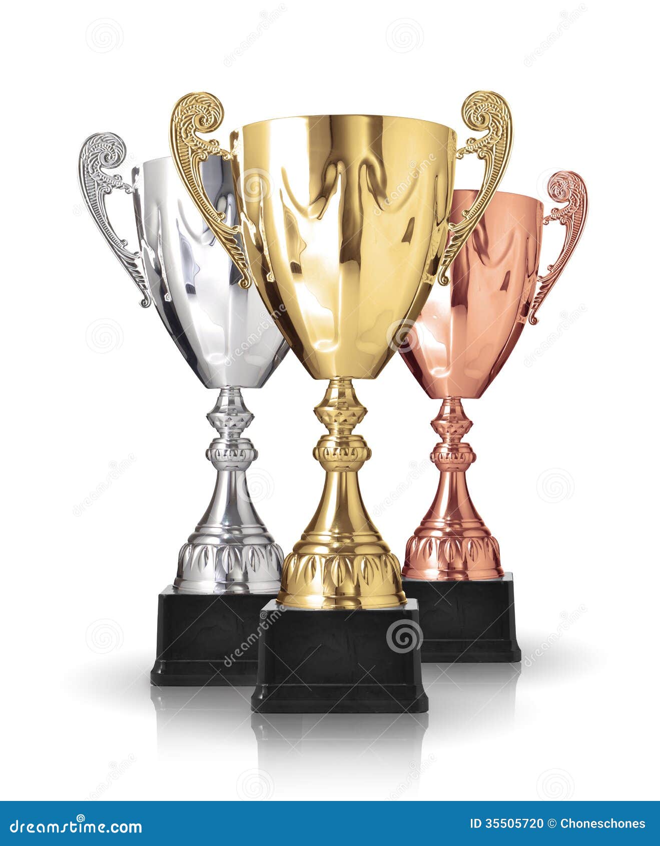 Trophies stock illustration. Illustration of golden, trophy - 35505720