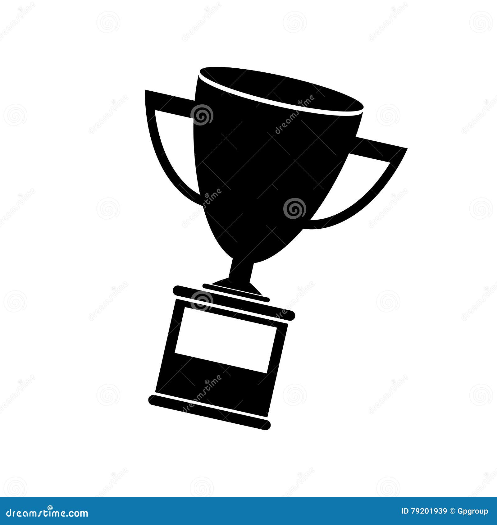Award Placard Trophy Cup Winner Stock Illustrations – 122 Award Placard ...