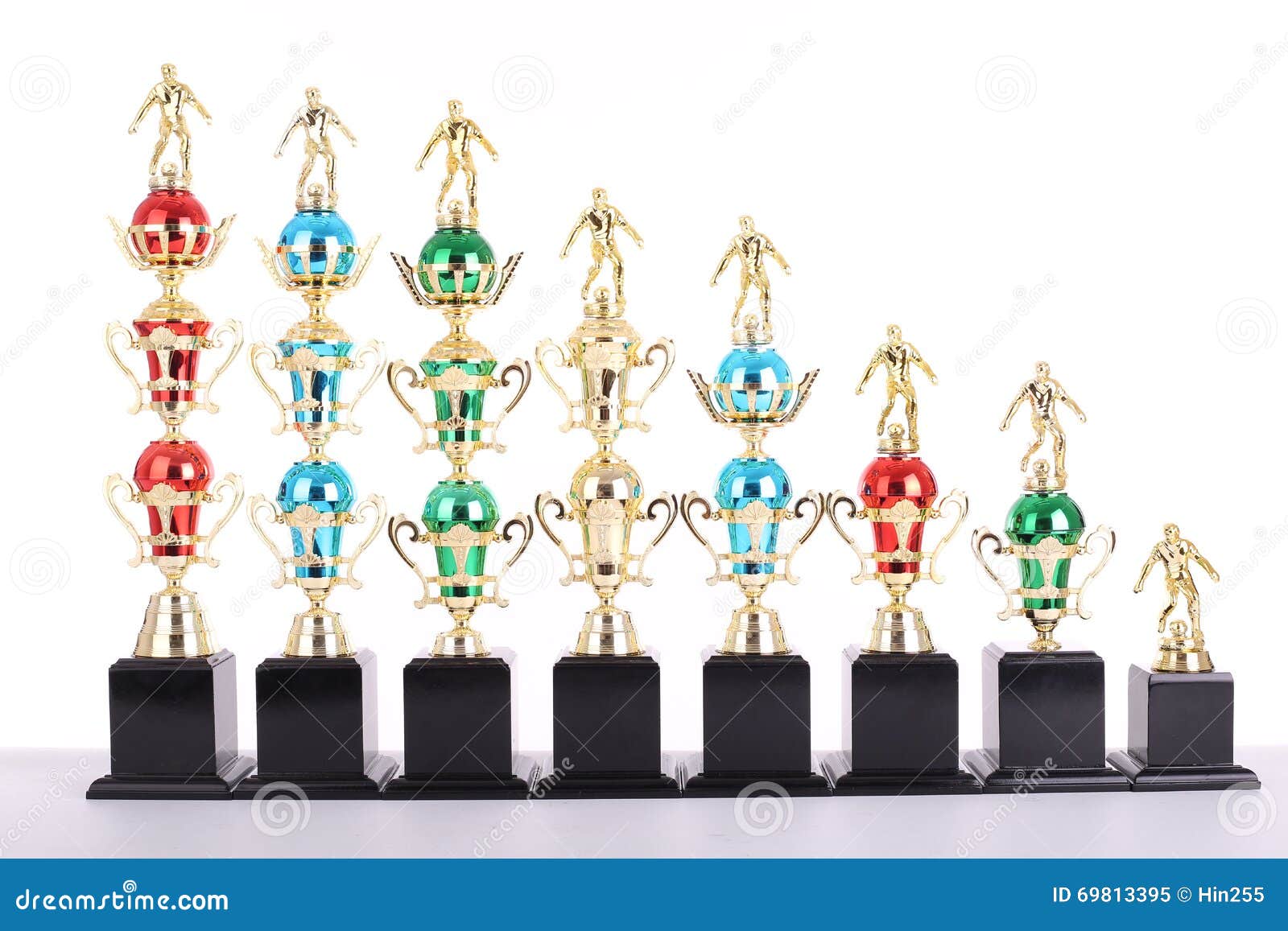 Trophy Awards for Champion Leadership Stock Image - Image of golden ...