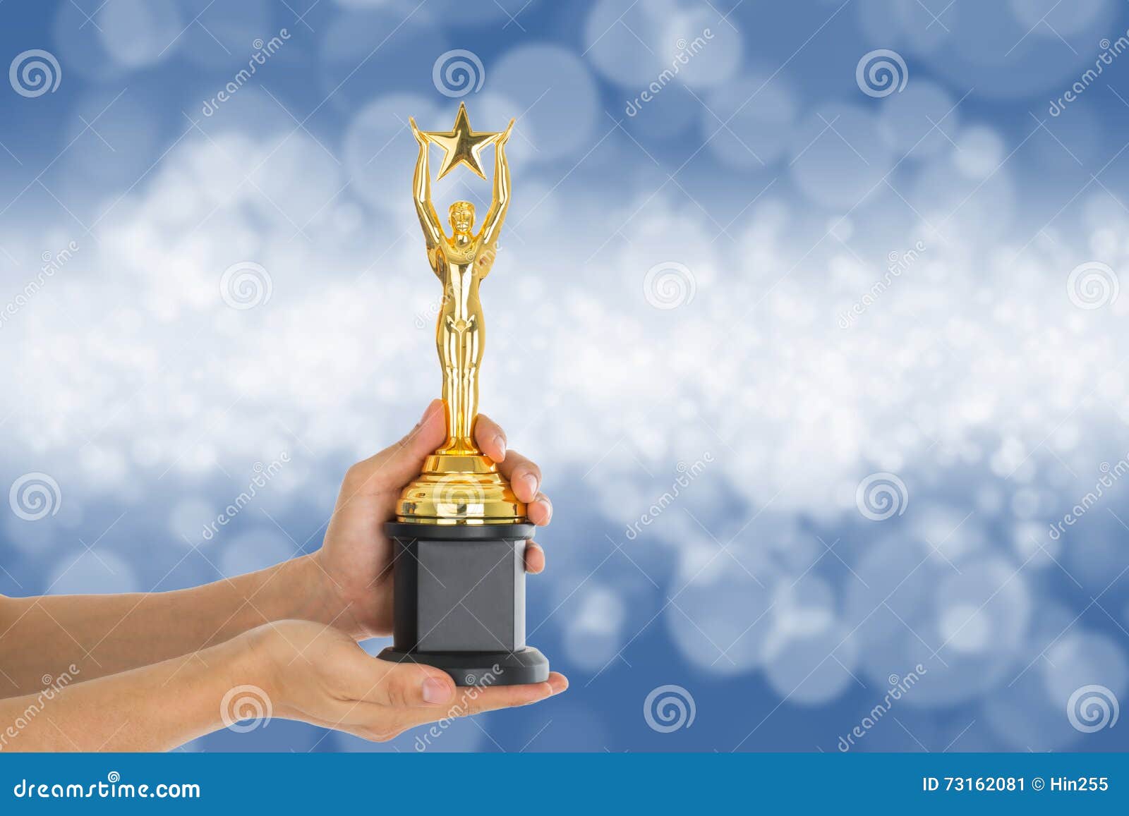 Trophy Awards after Successful Winner Stock Image - Image of victory ...