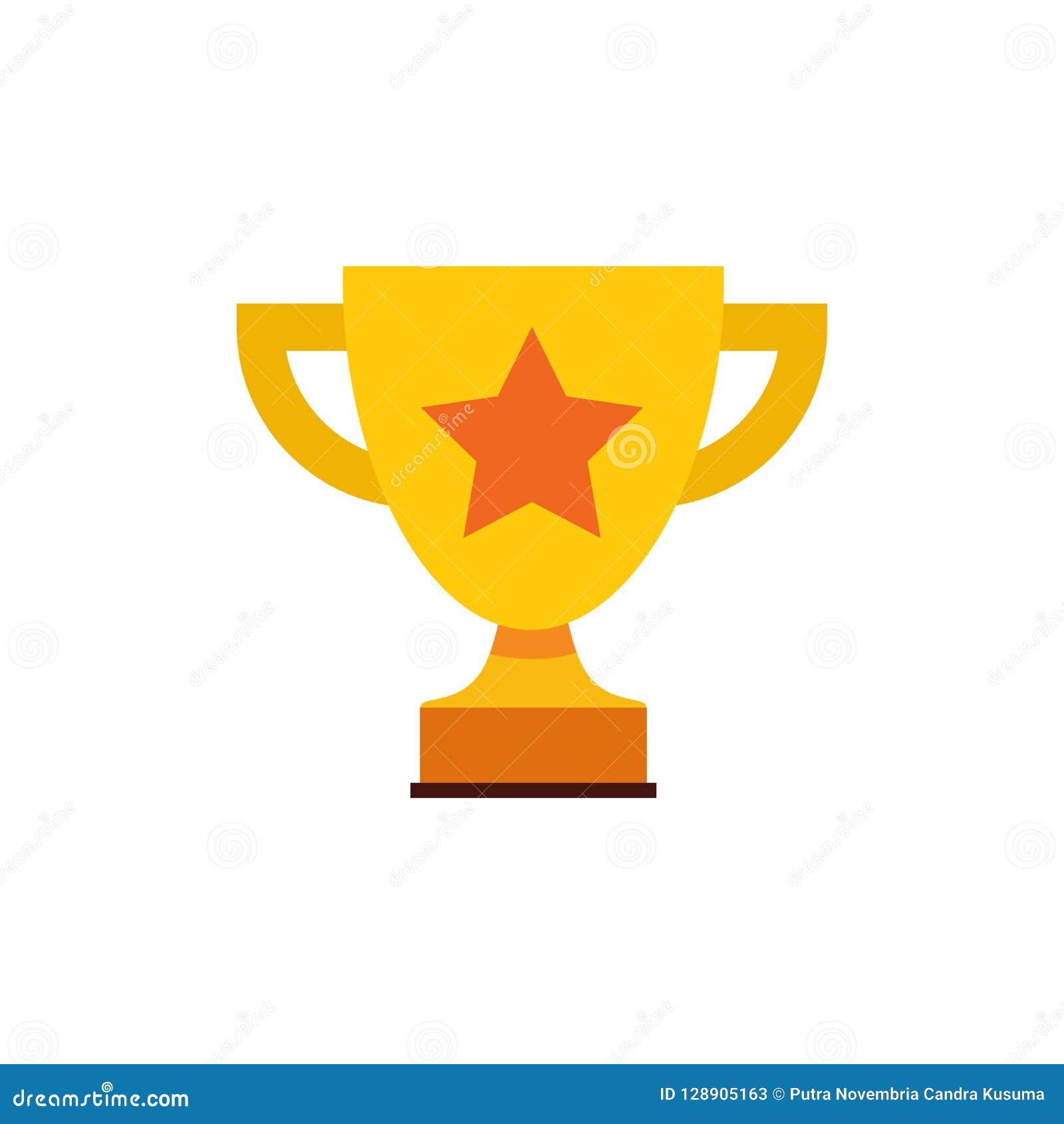 Trophy Business Strategy Logo Icon Design Stock Vector - Illustration ...