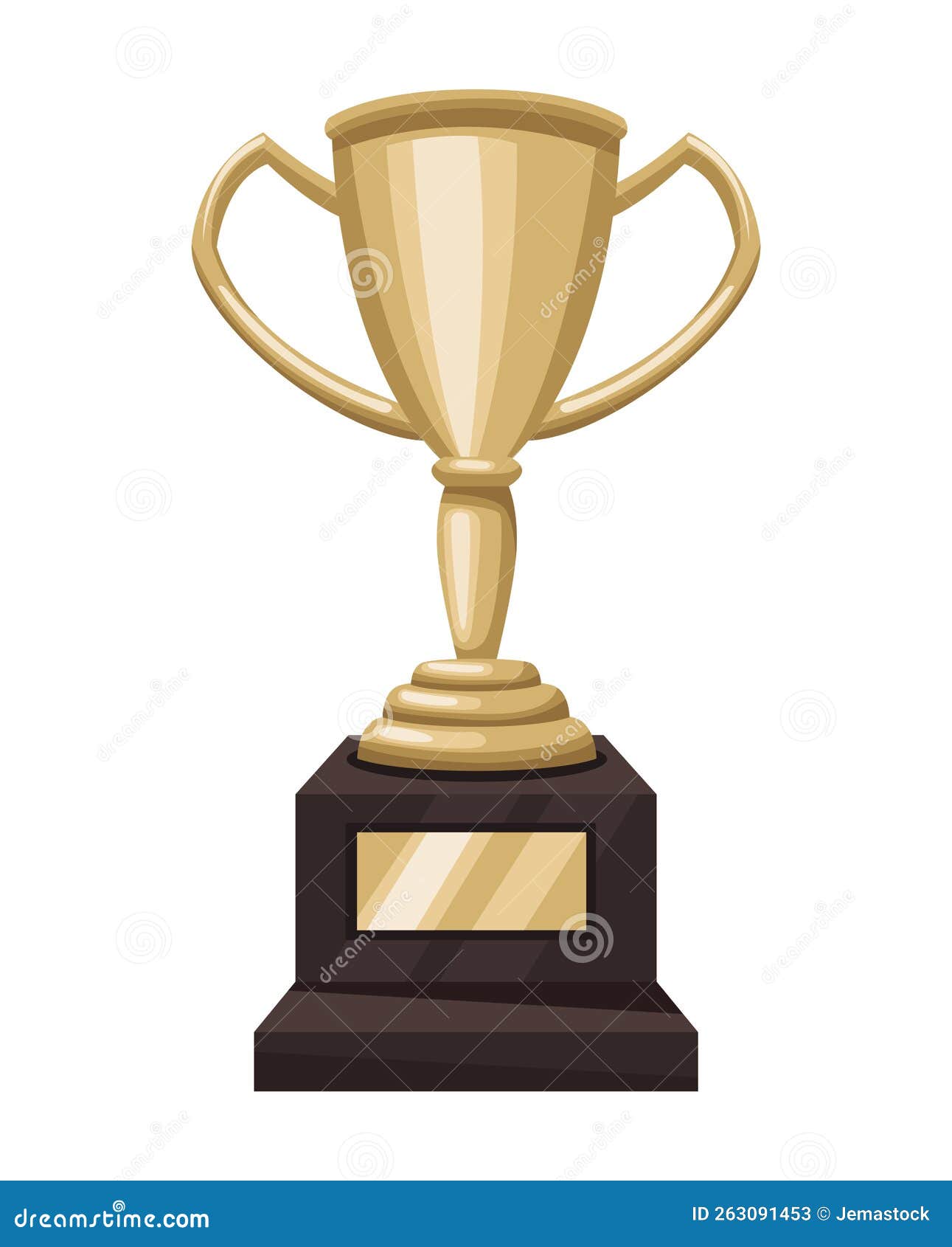 Trophy cup award stock vector. Illustration of design - 263091453