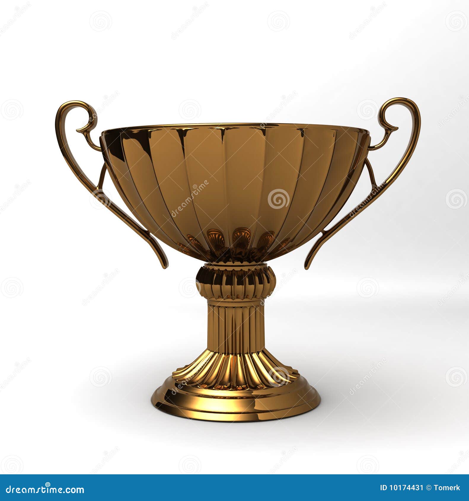 TROPHY CUP Bronze Stock Image - Image: 10174431
