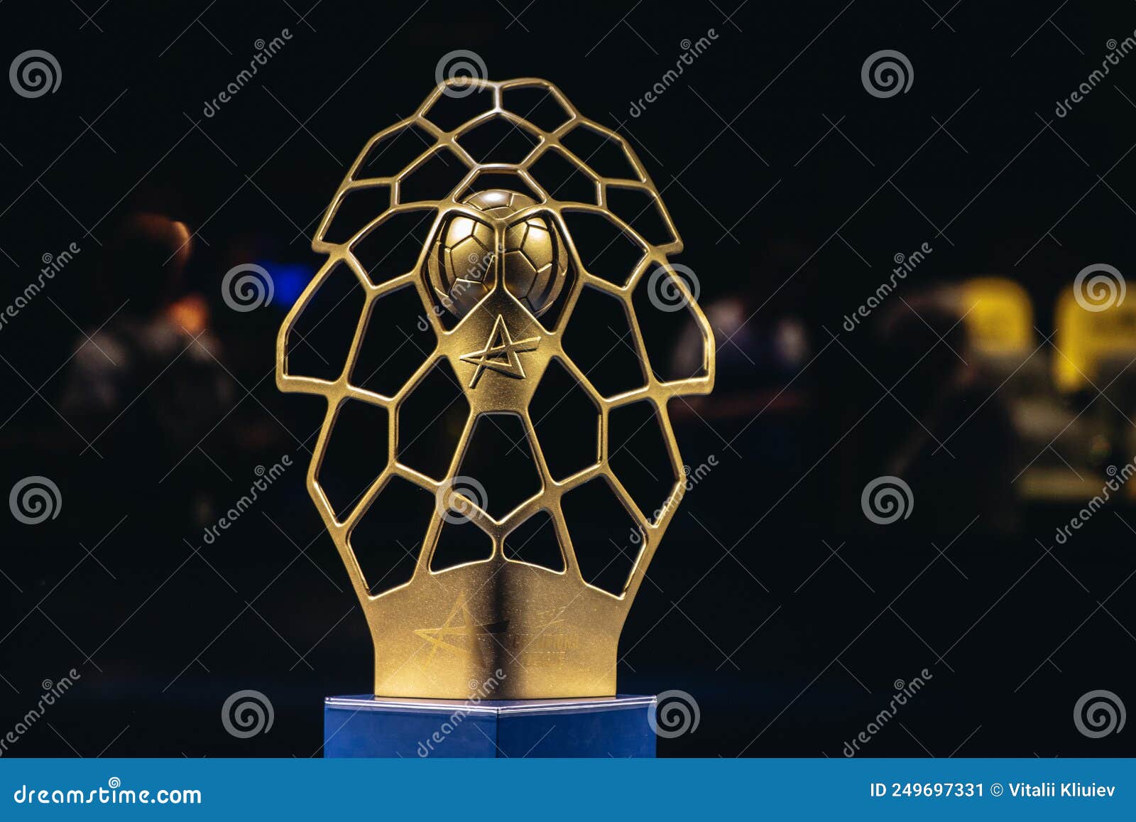 Trophy Cup of EHF FINAL4 Men Editorial Photo - Image of equipment ...