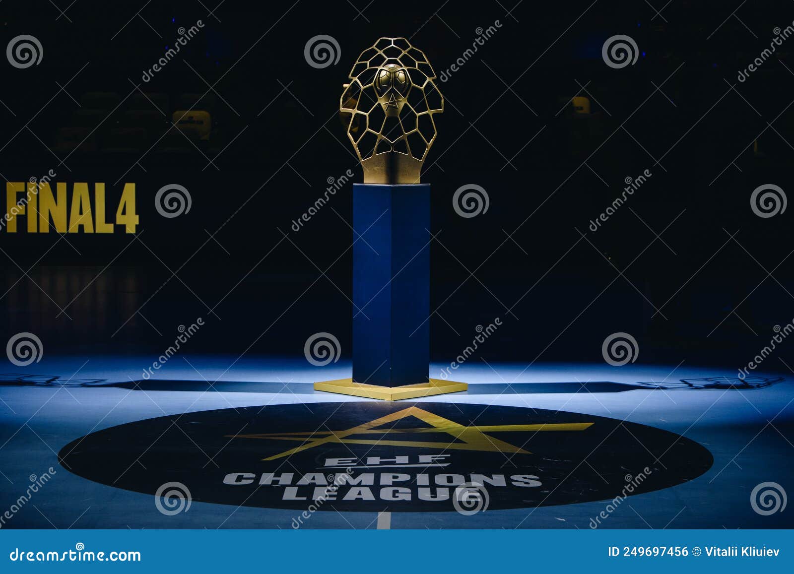 Trophy Cup of EHF FINAL4 Men Editorial Photo - Image of competition ...