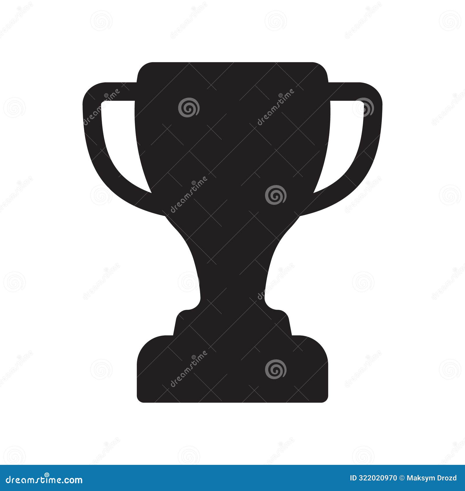 Trophy Icon. Trophy Cup, Winner Cup, Victory Cup Icon. Reward Symbol ...