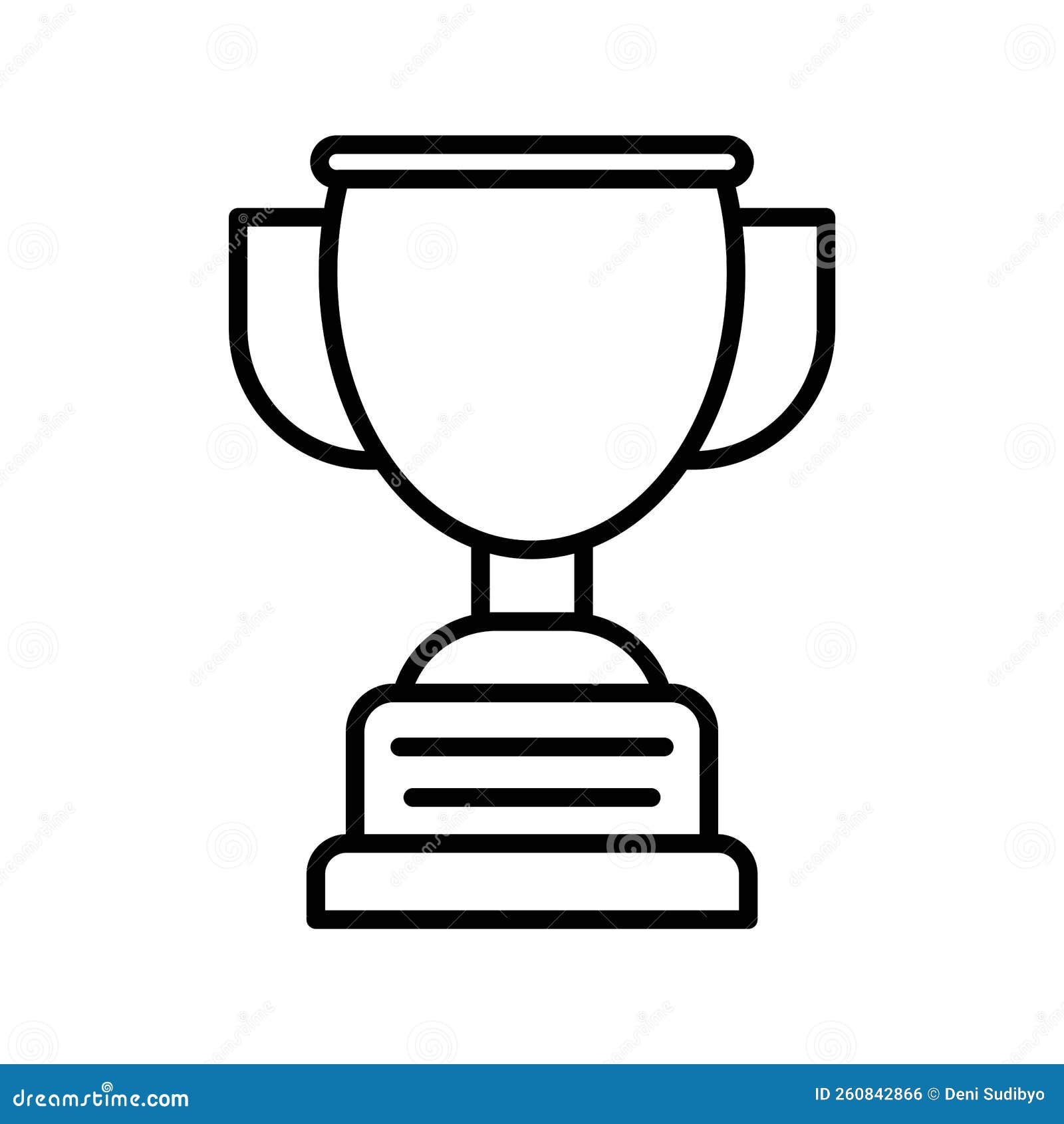 Trophy Icon Vector Design Templates Stock Illustration - Illustration ...