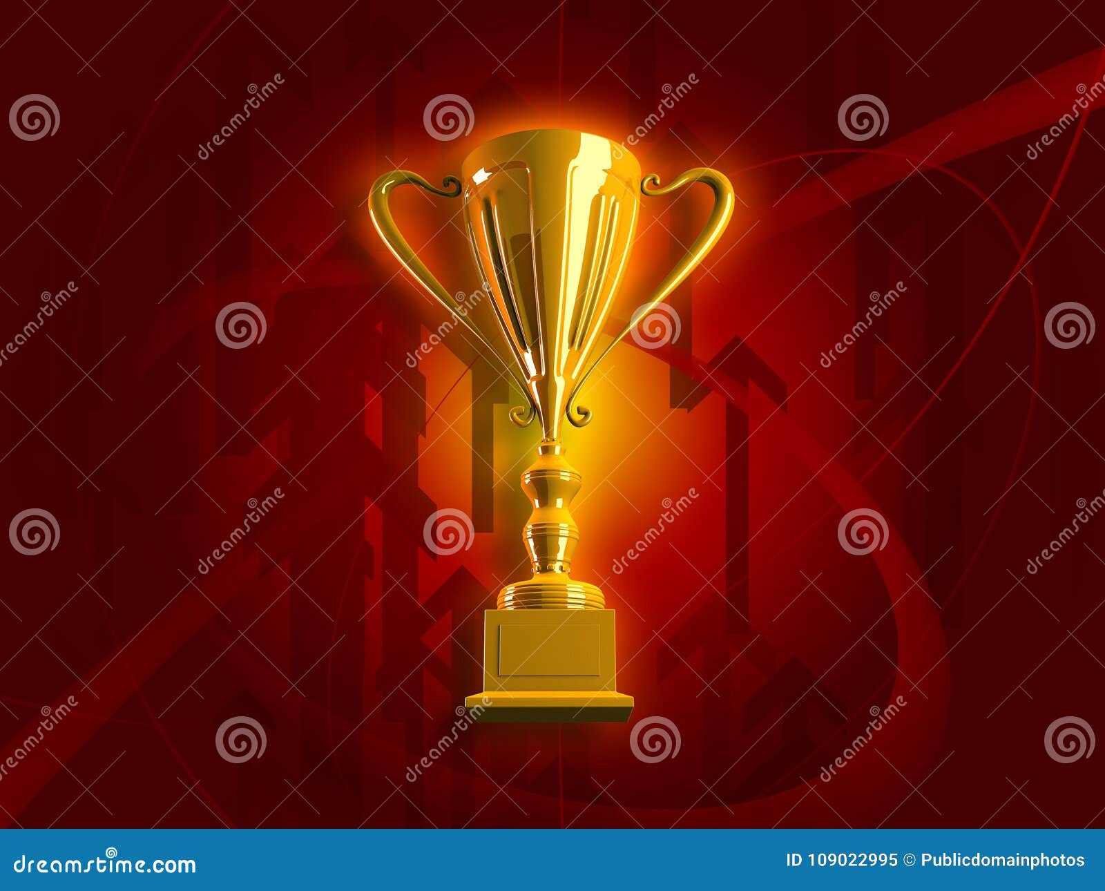 Trophy, Lighting, Incandescent Light Bulb, Illustration Picture. Image ...