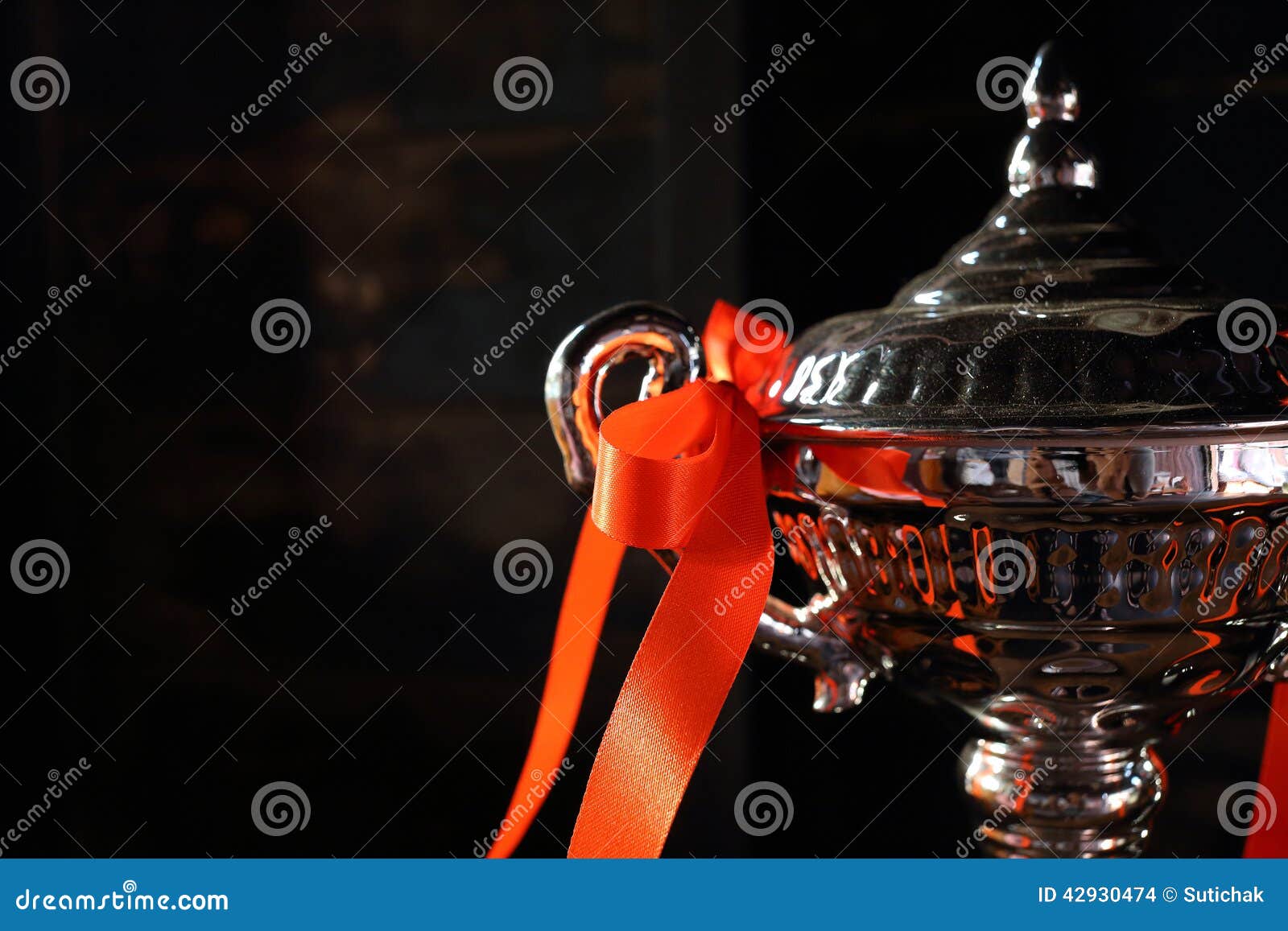 Trophy Prize for the Winner Stock Photo - Image of orange, contest ...