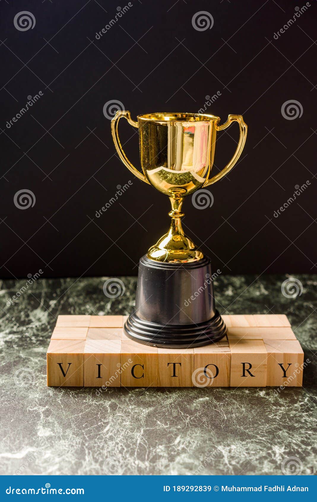 Trophy replica isolated stock image. Image of event - 189292839