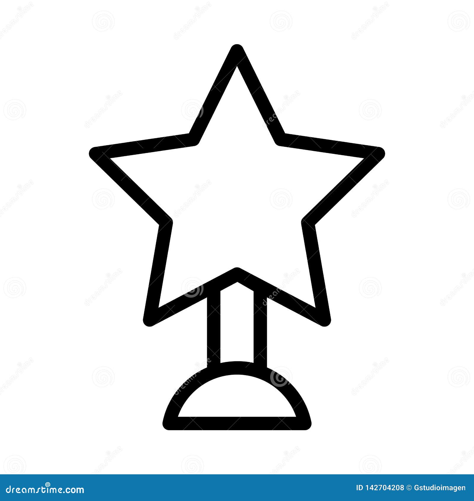 Trophy in with Star Isolated Icon Stock Vector - Illustration of glow ... Trophy in with Star Isolated Icon Stock Vector - Illustration of glow ...