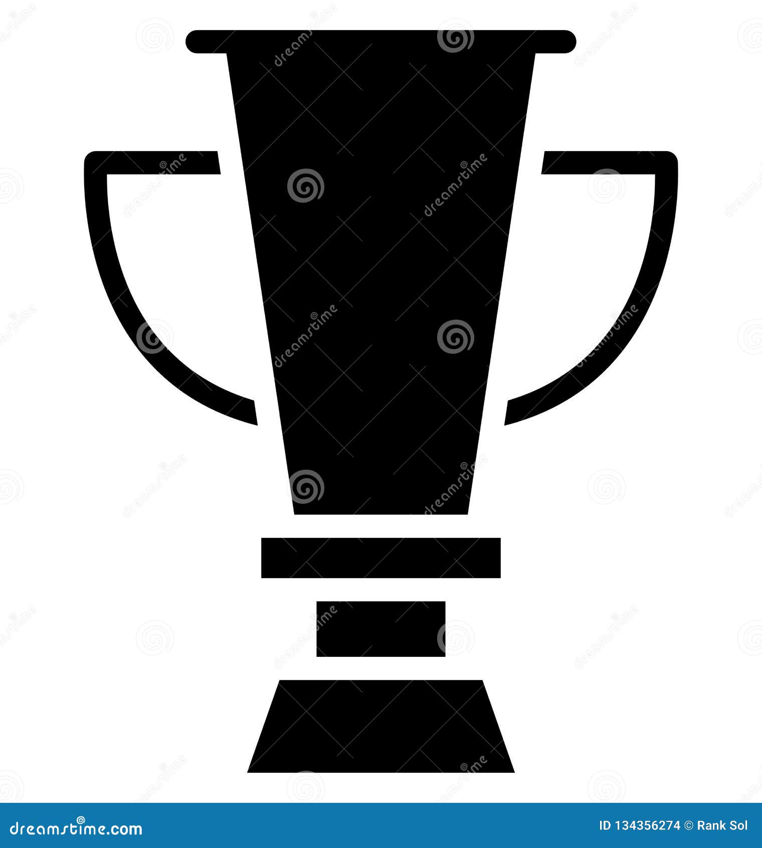 Trophy Vector that Can Be Easily Modified or Edit Stock Vector ...
