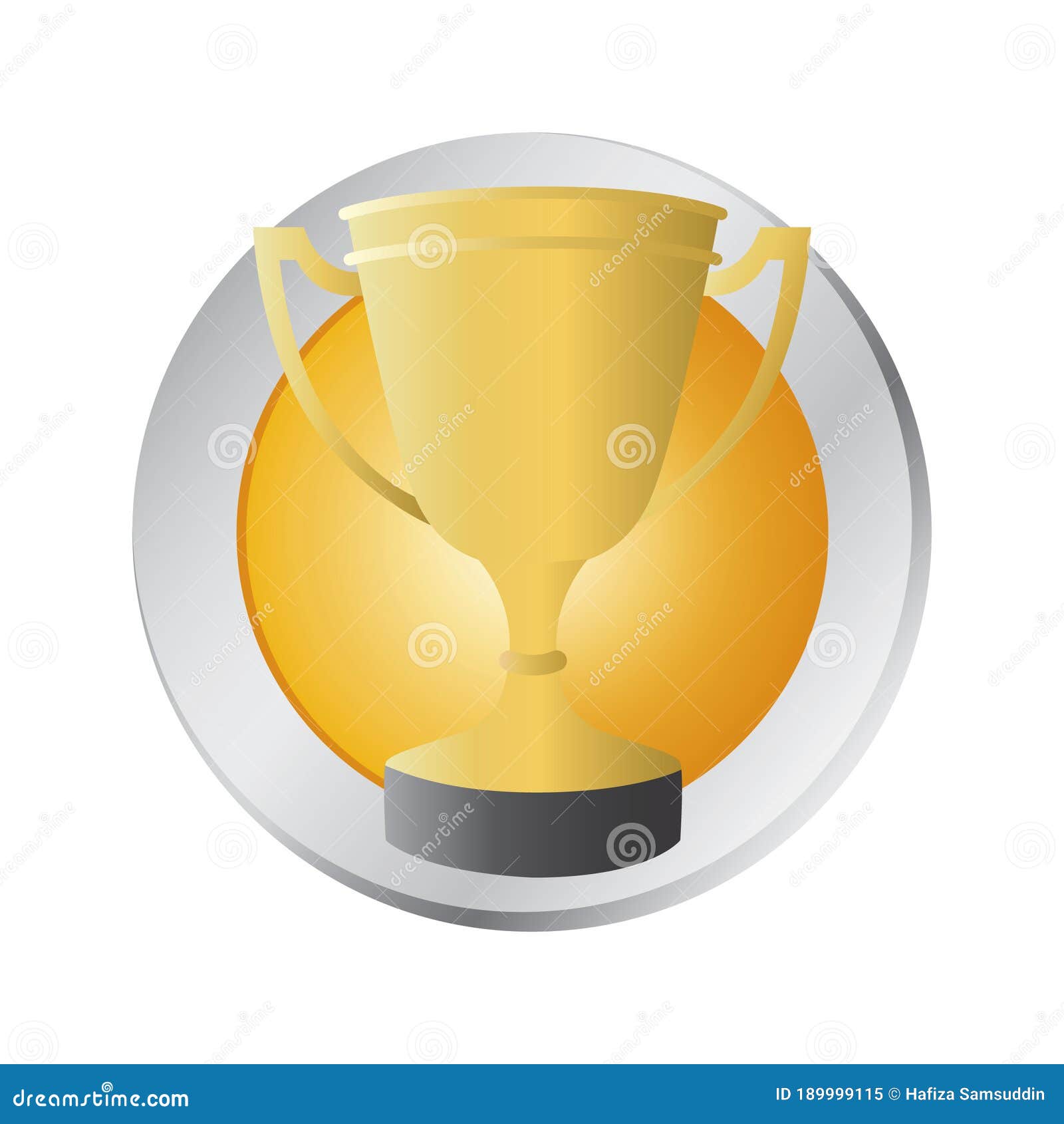 Trophy. Vector Illustration Decorative Design Stock Vector ...