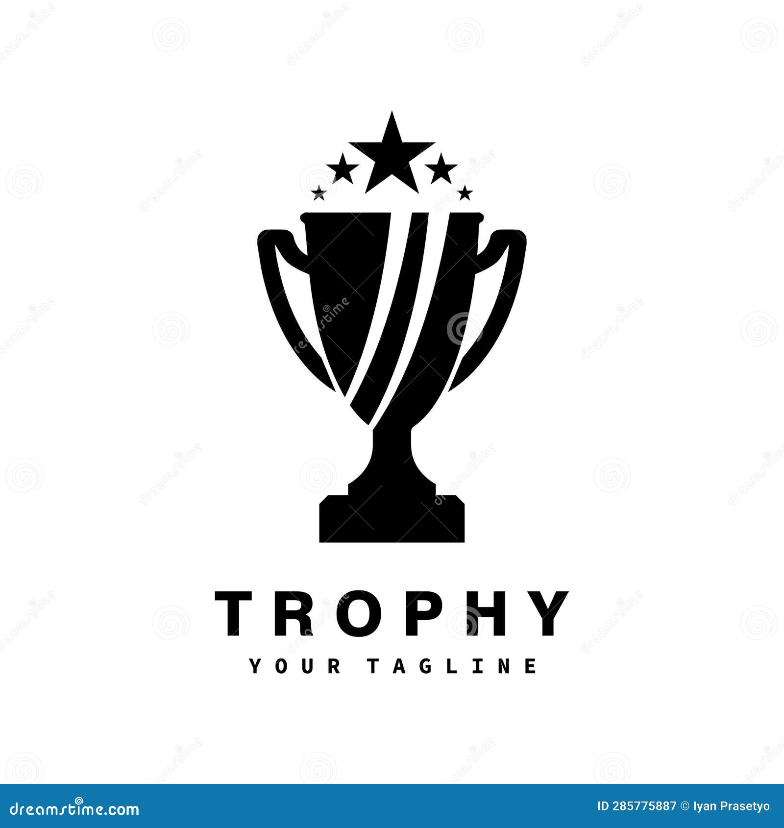 Trophy Vector Logo Icon.champions Trophy Logo Icon for Winner Award ...