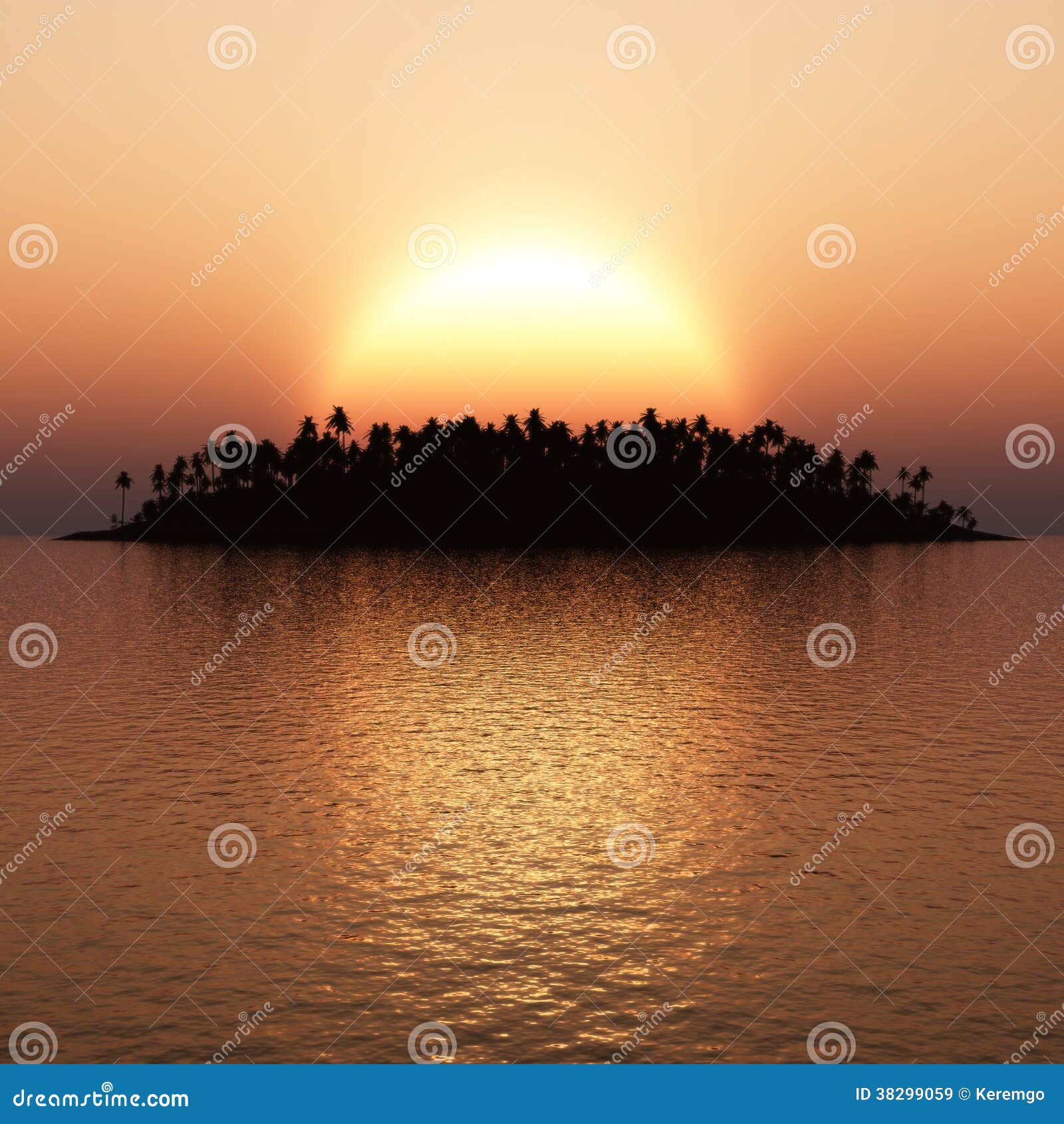 Tropic Dreams stock illustration. Illustration of cover - 38299059