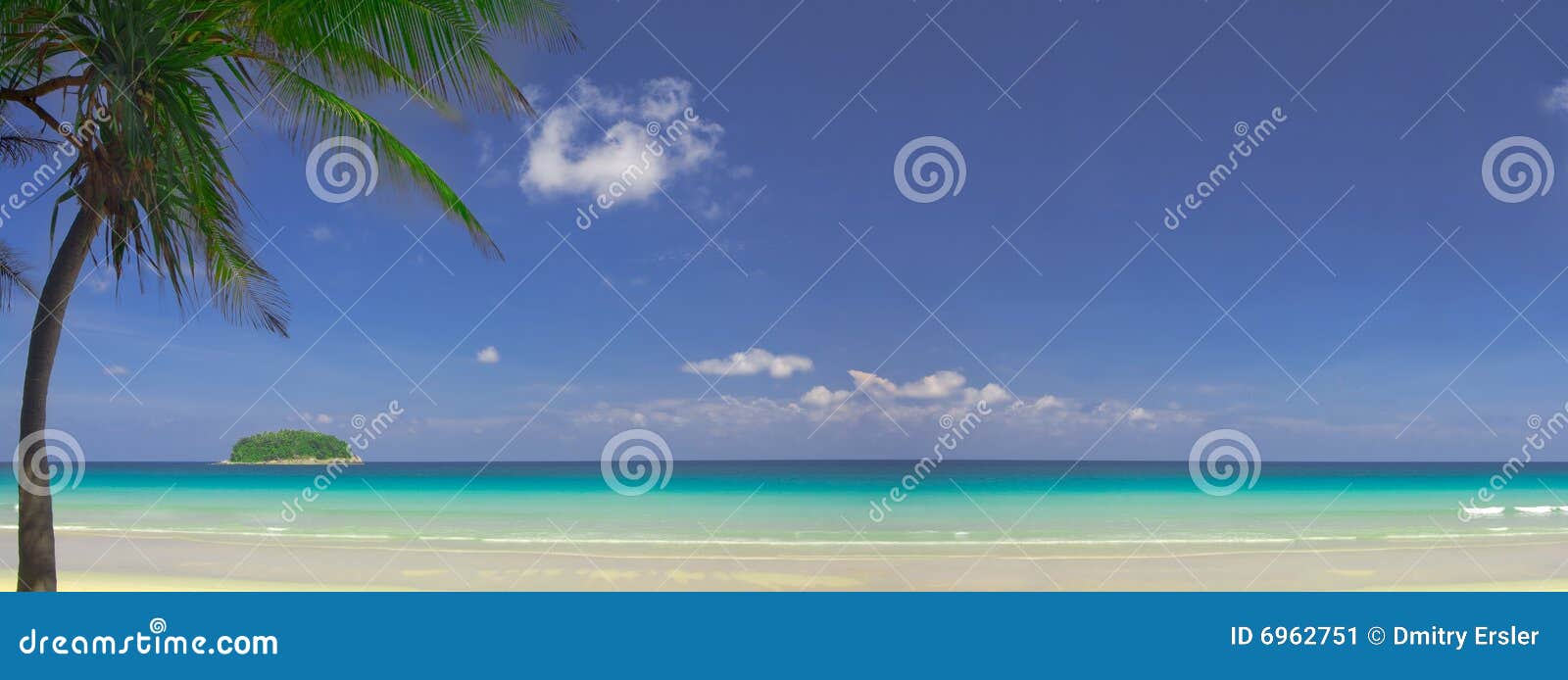 Tropic view stock image. Image of rest, idyllic, relax - 6962751