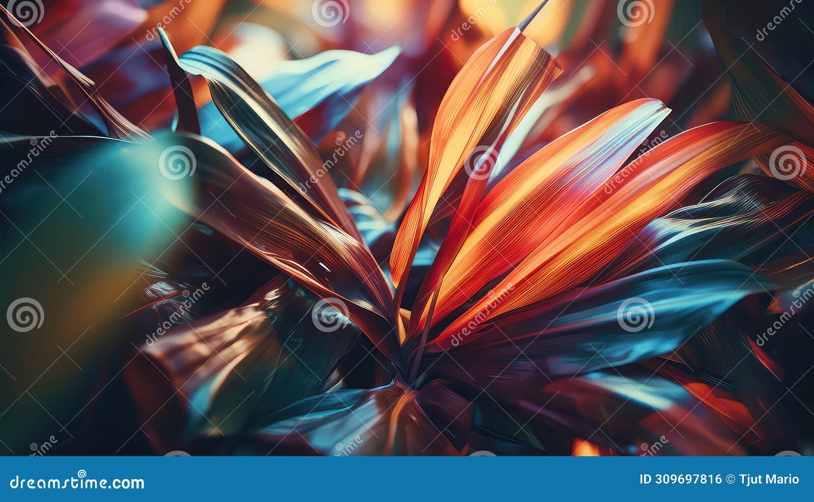 Tropical Abstract Low Angle Shot Background Stock Photo - Image of ...