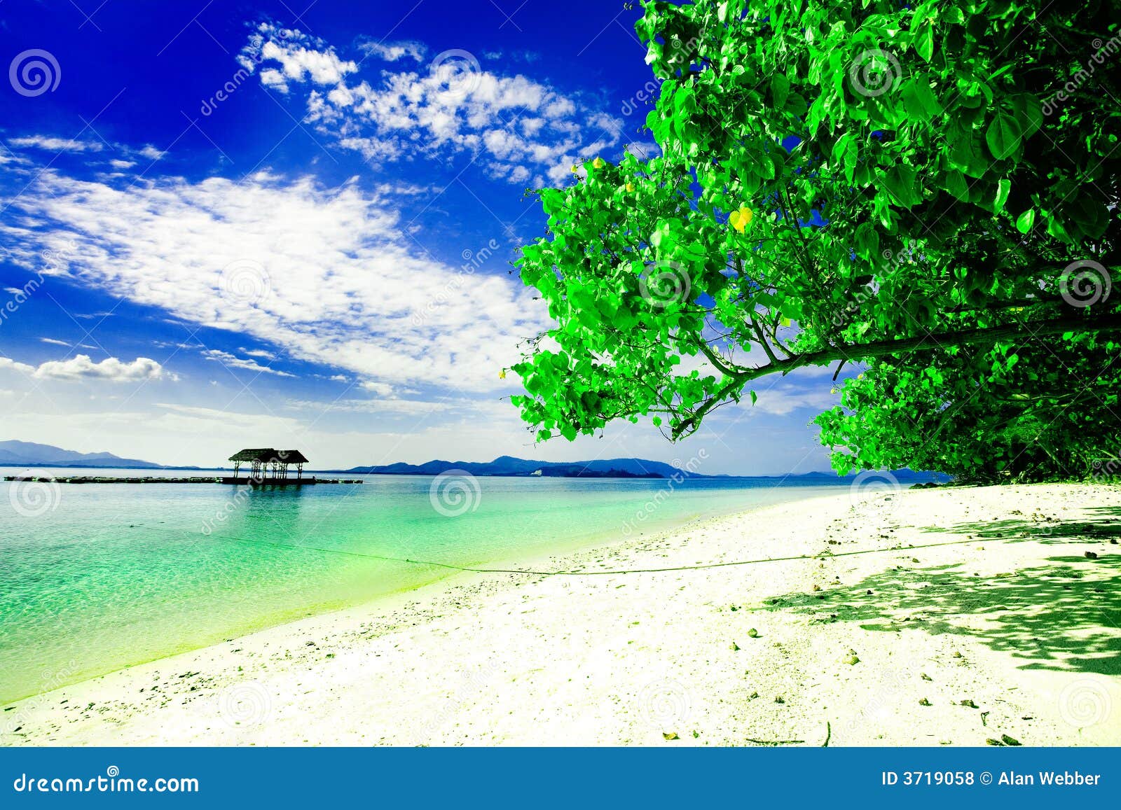 Tropical Asian paradise stock photo. Image of nature, scenic - 3719058