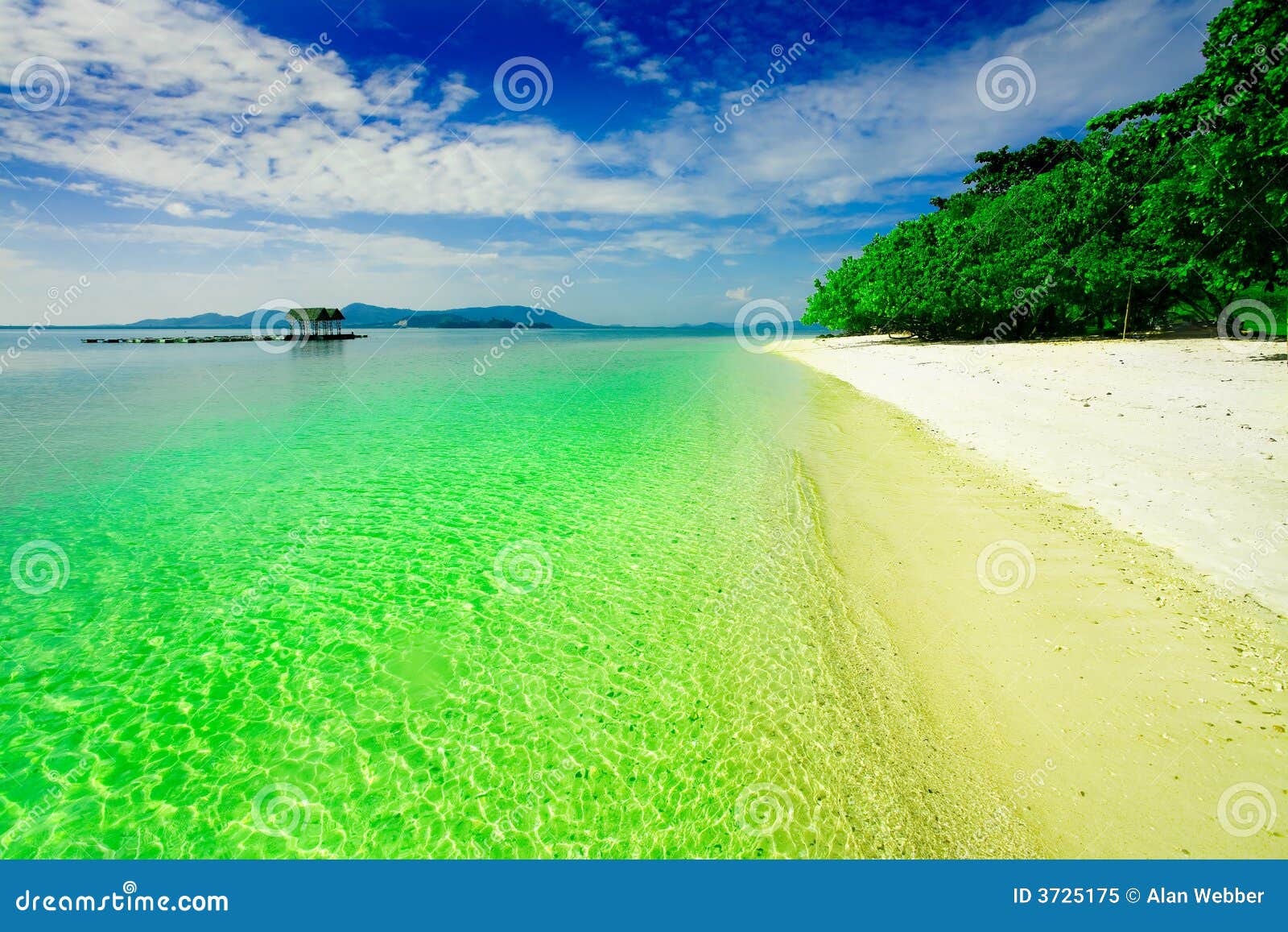 Tropical Asian paradise stock image. Image of beach, clear - 3725175