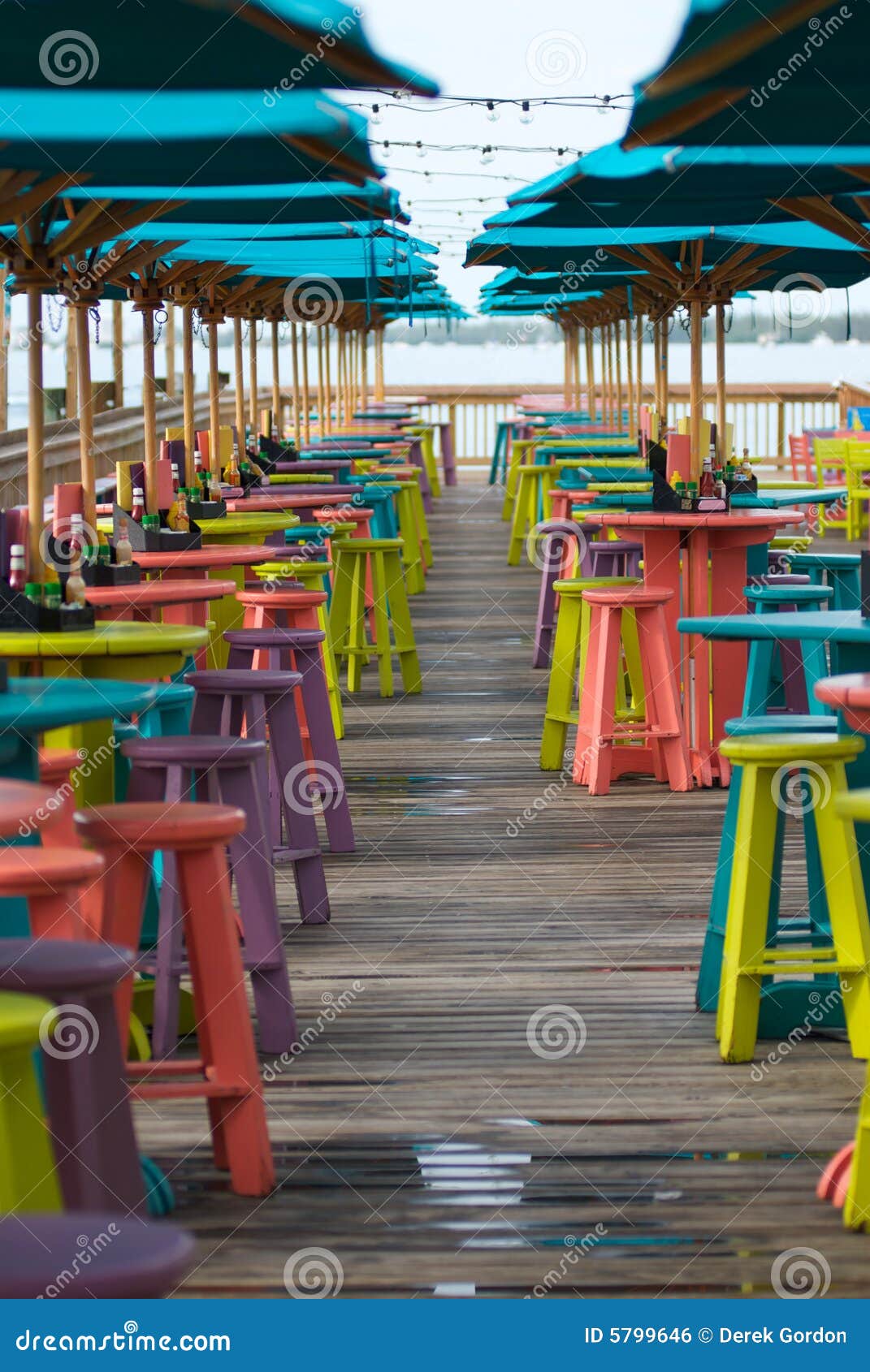 Tropical Bar and Grill stock photo. Image of umbrella - 5799646
