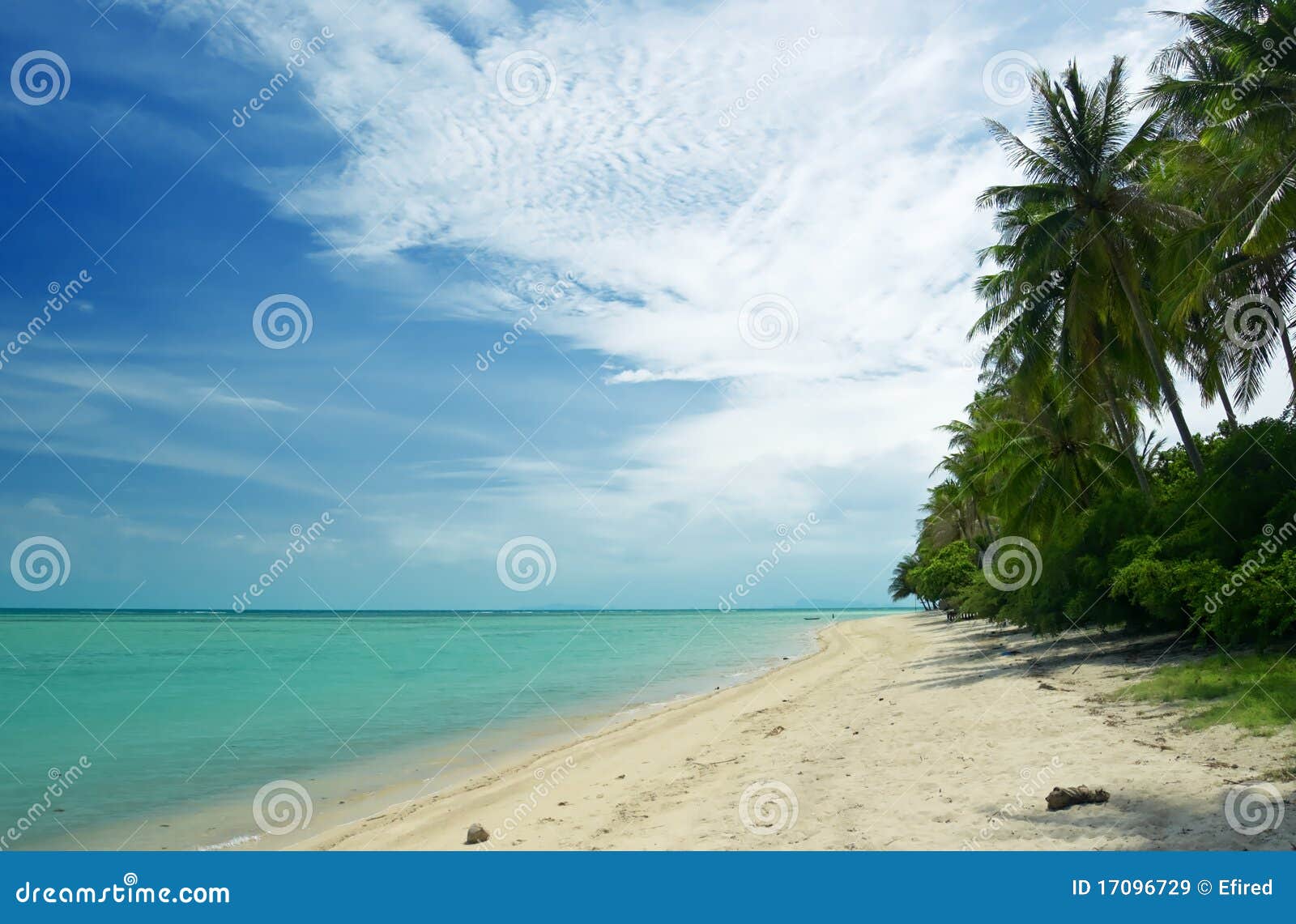 Tropical beach stock image. Image of sand, scene, island - 17096729